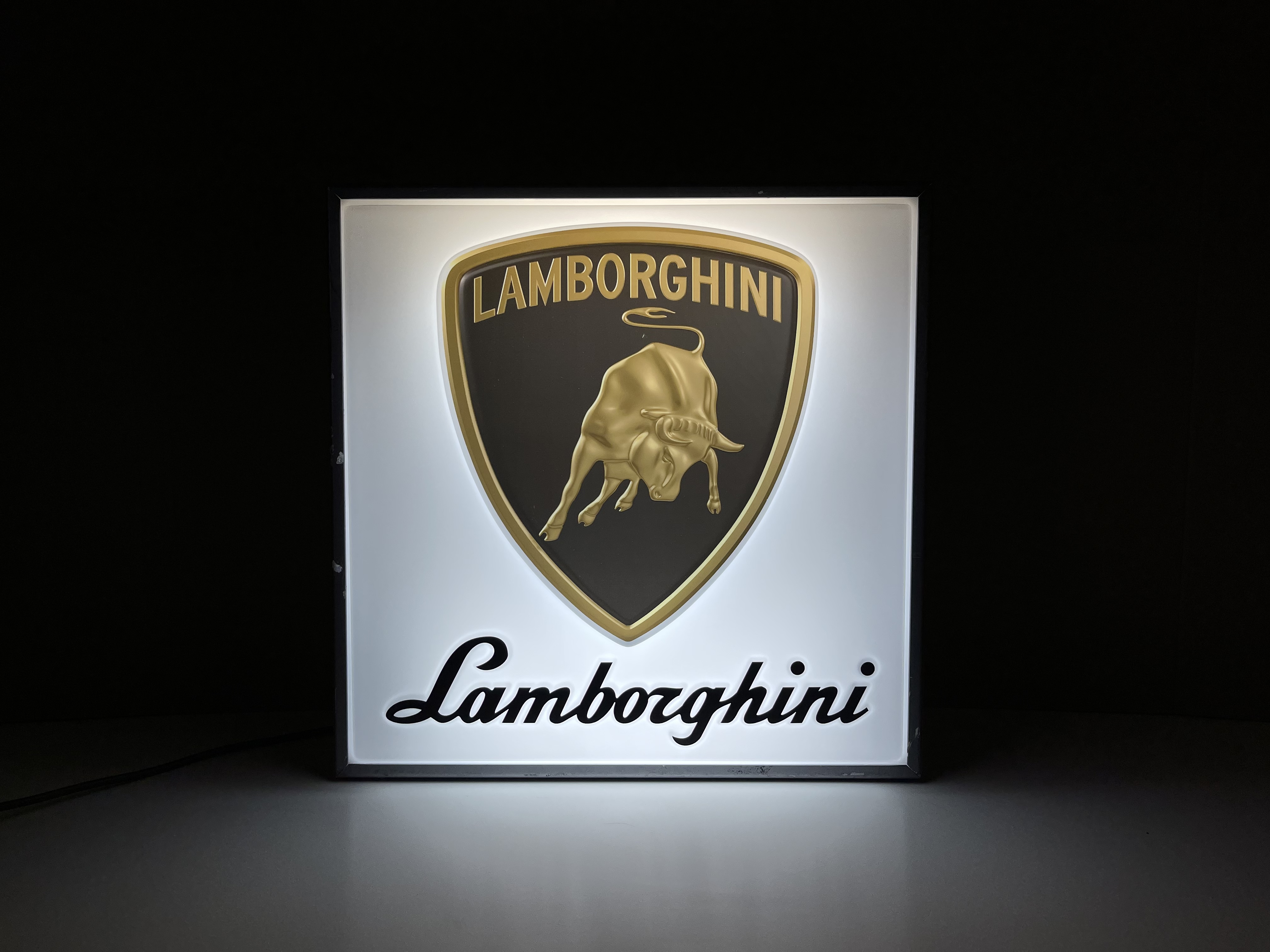 LAMBORGHINI ILLUMINATED SIGN