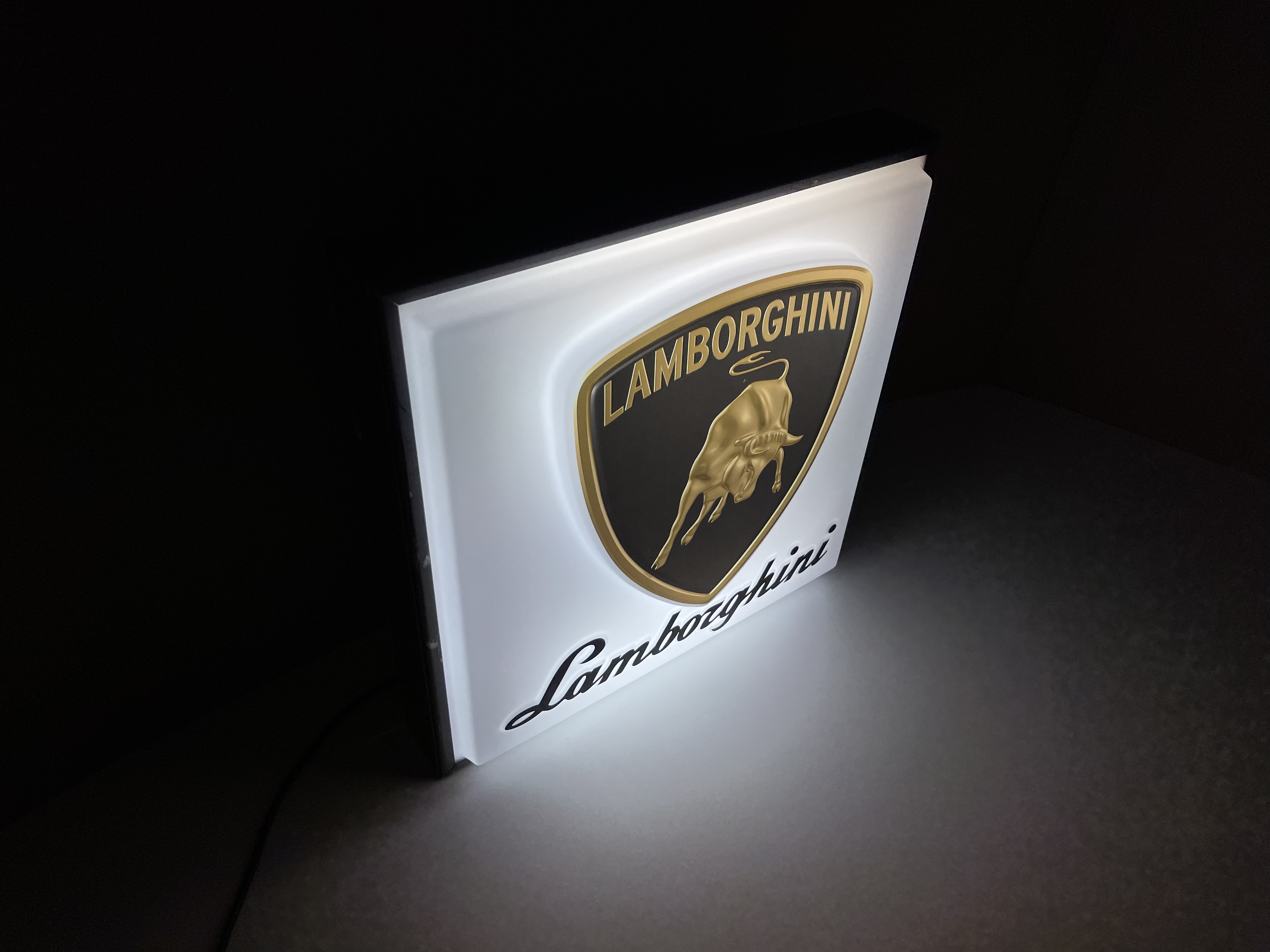 LAMBORGHINI ILLUMINATED SIGN