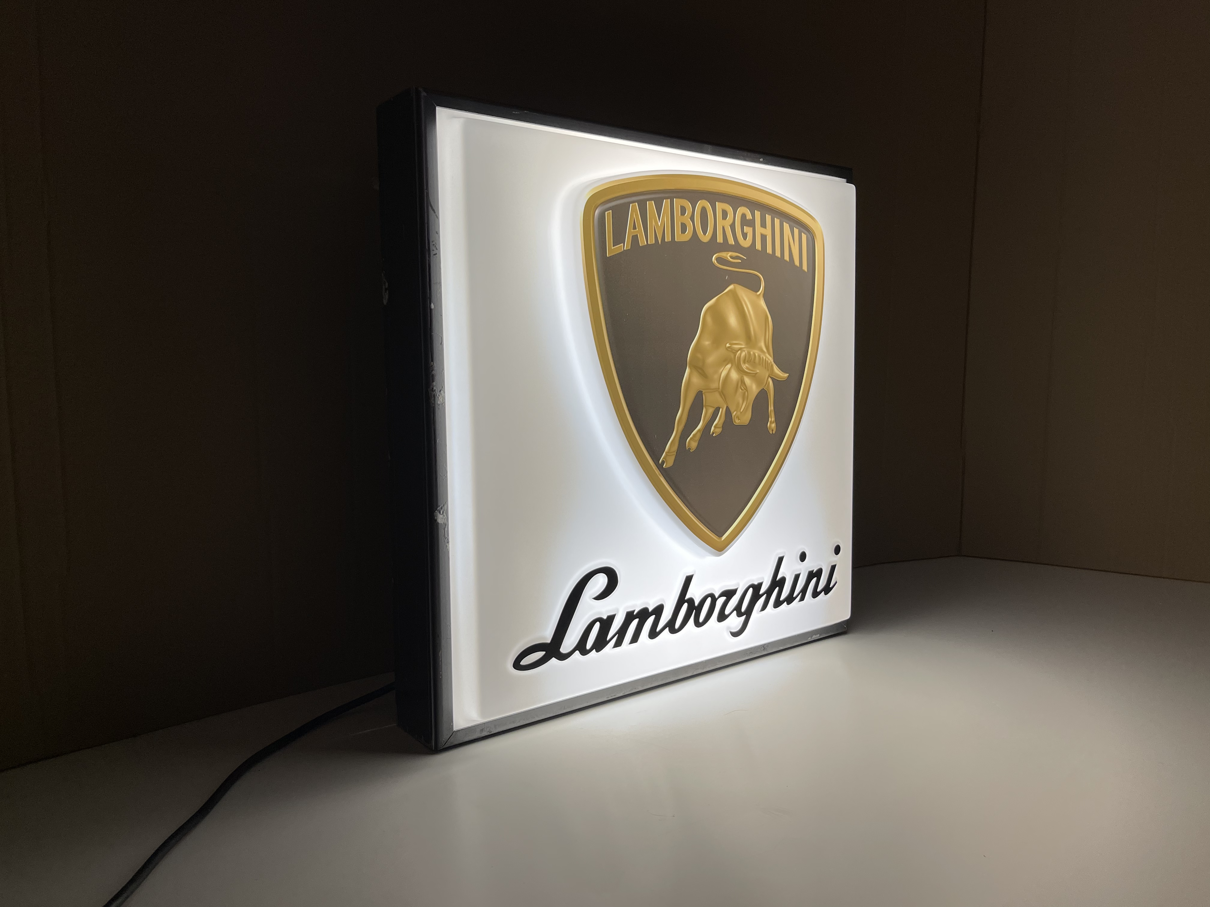 LAMBORGHINI ILLUMINATED SIGN