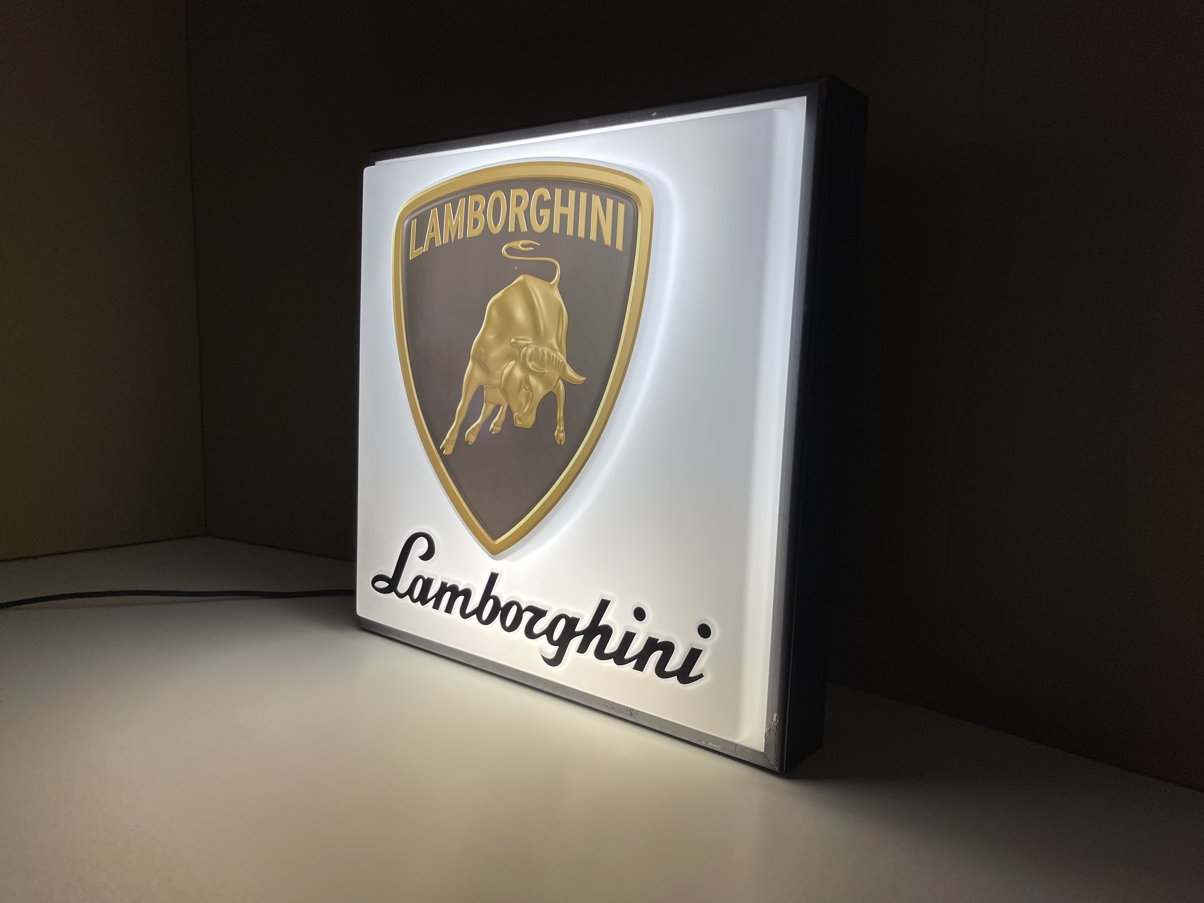 LAMBORGHINI ILLUMINATED SIGN