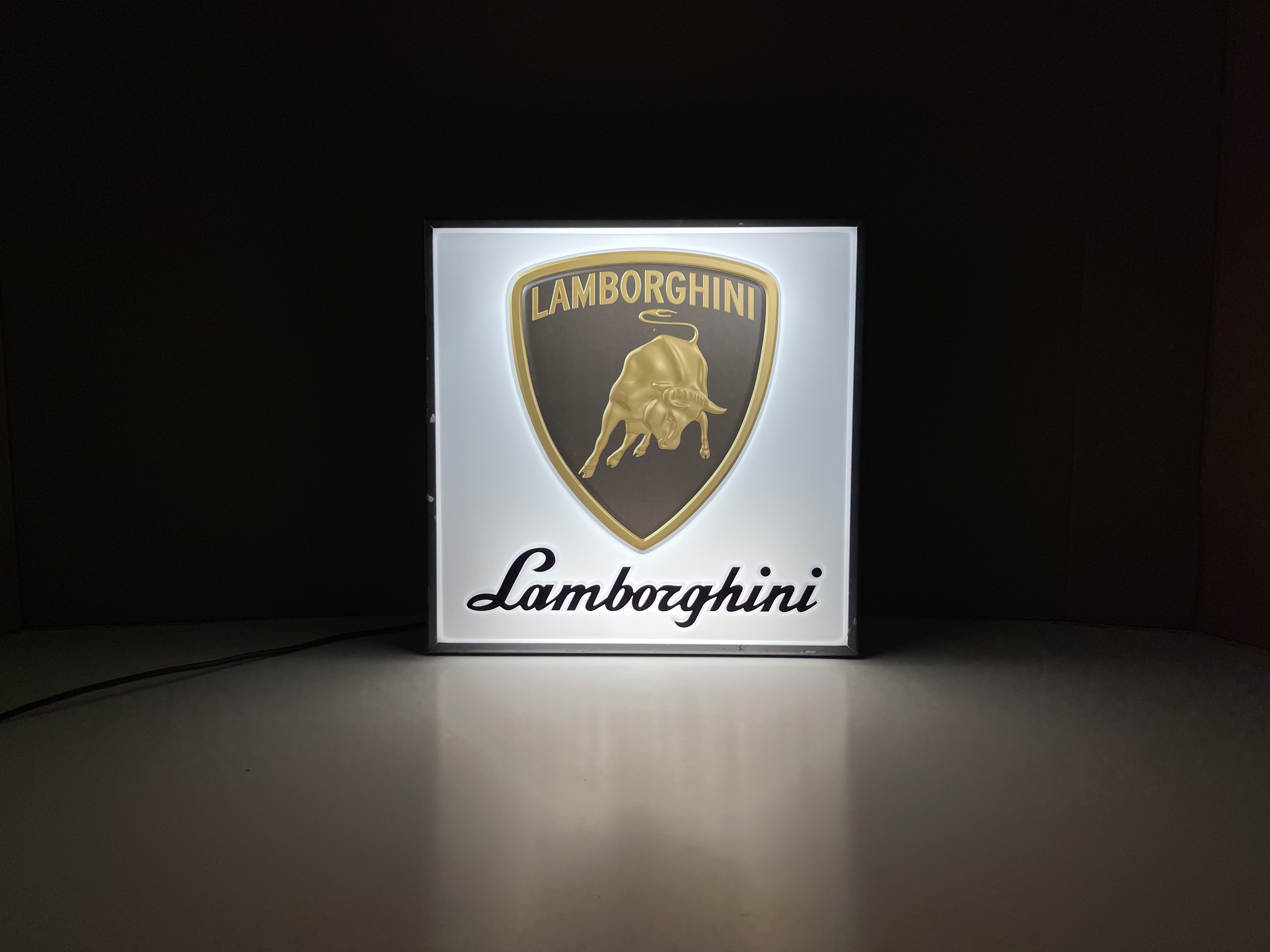 LAMBORGHINI ILLUMINATED SIGN