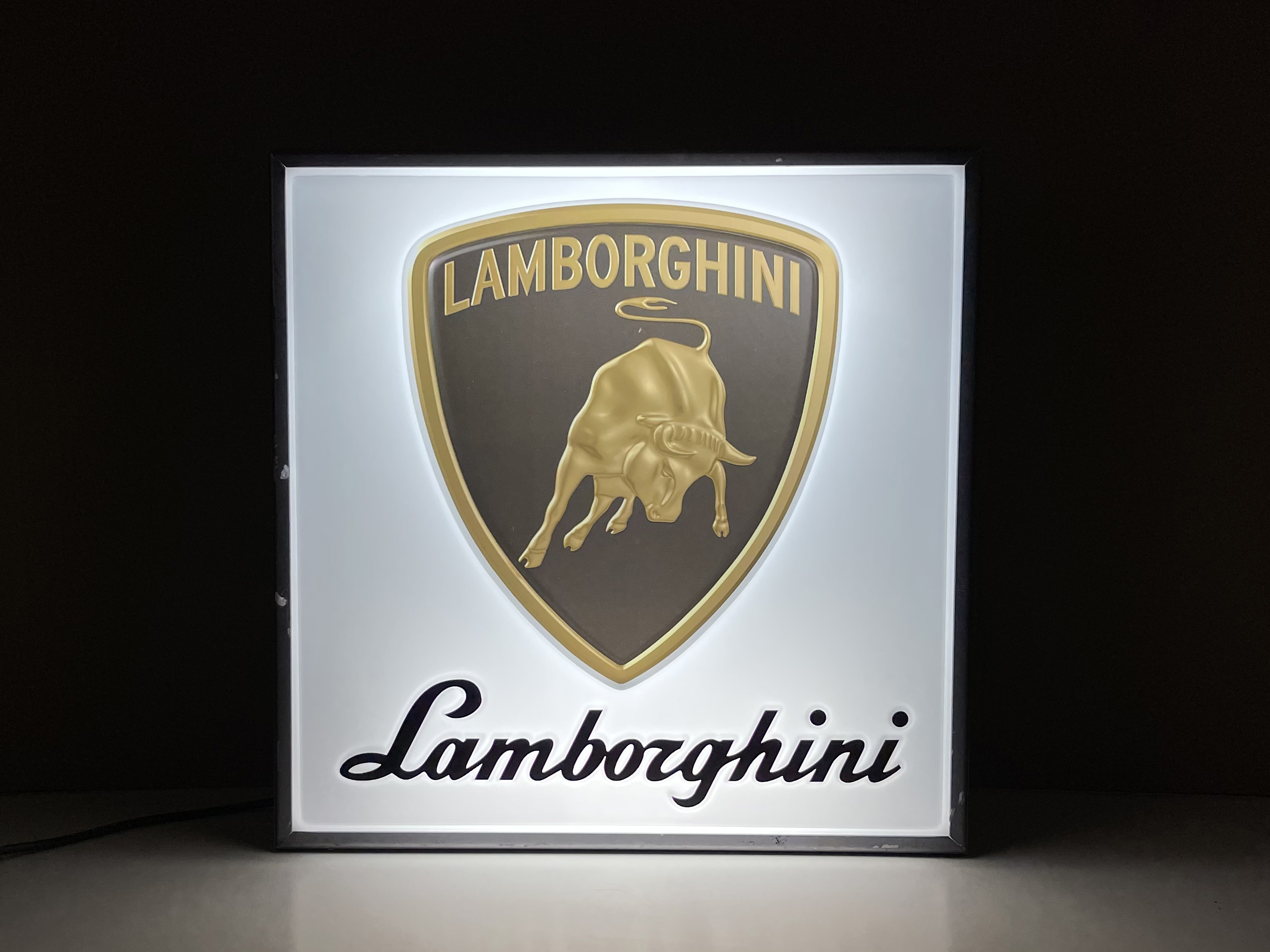 LAMBORGHINI ILLUMINATED SIGN