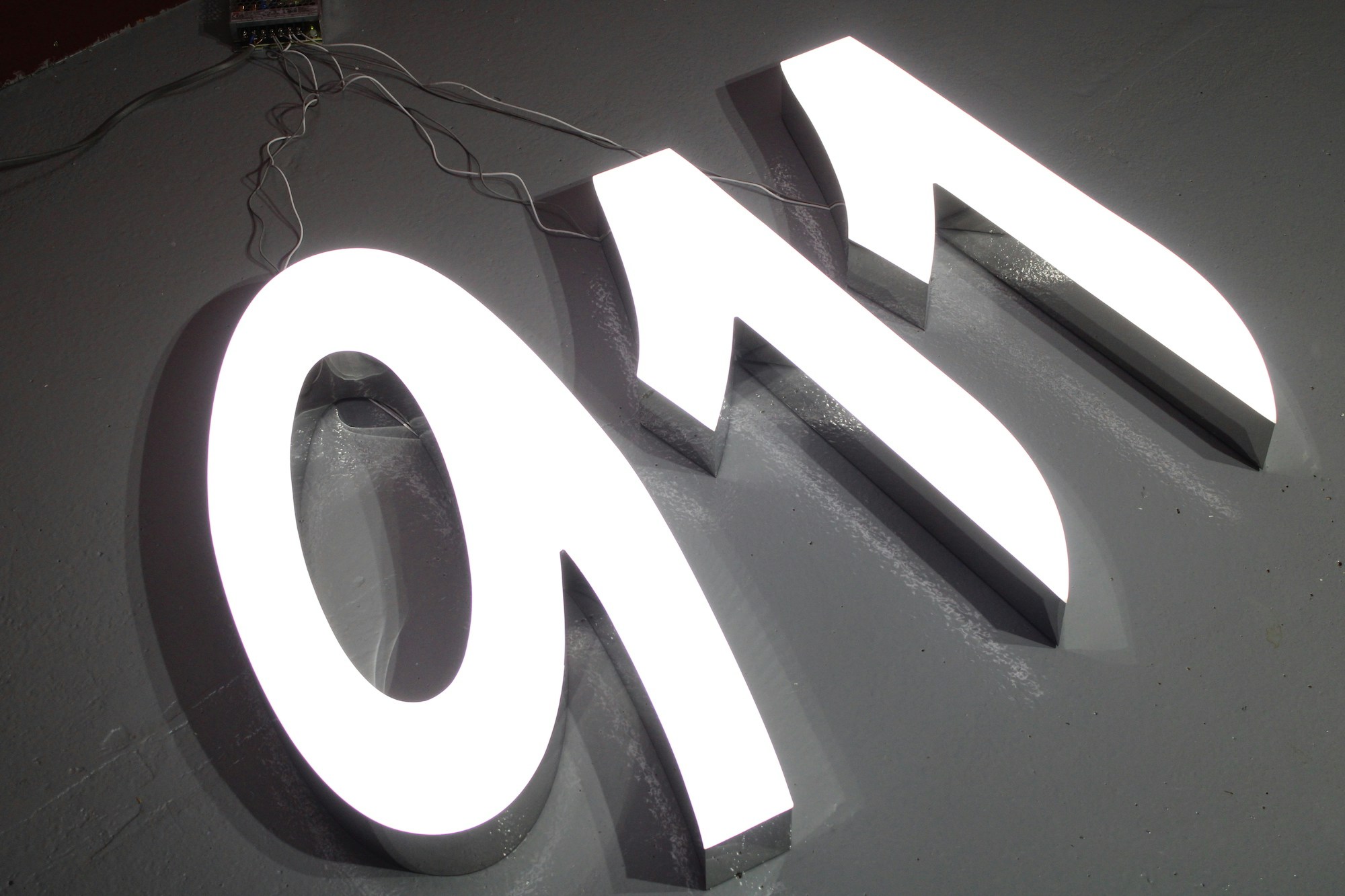 PORSCHE 911 ILLUMINATED SIGN