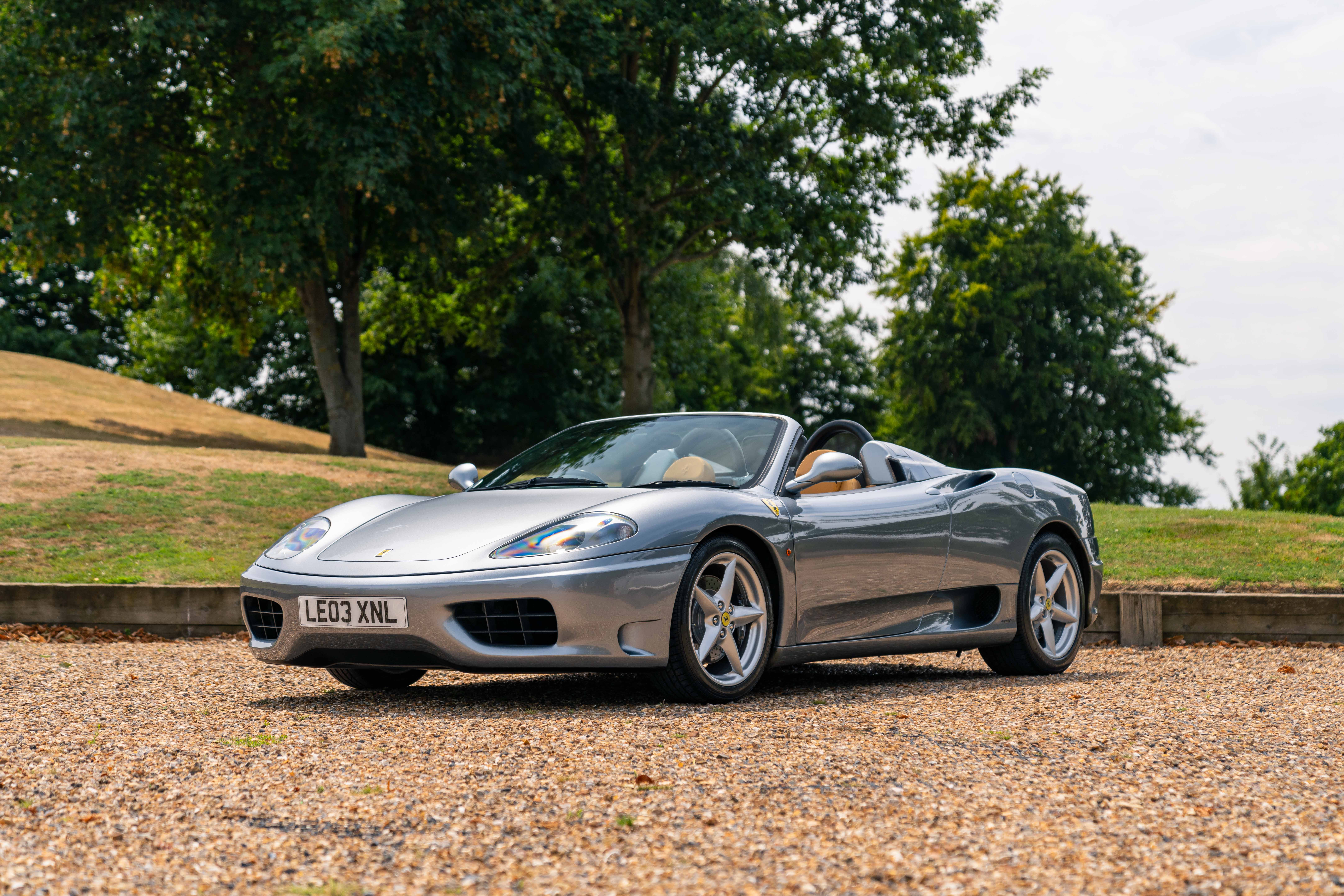 2003 FERRARI 360 SPIDER - MANUAL - 18,570 MILES
