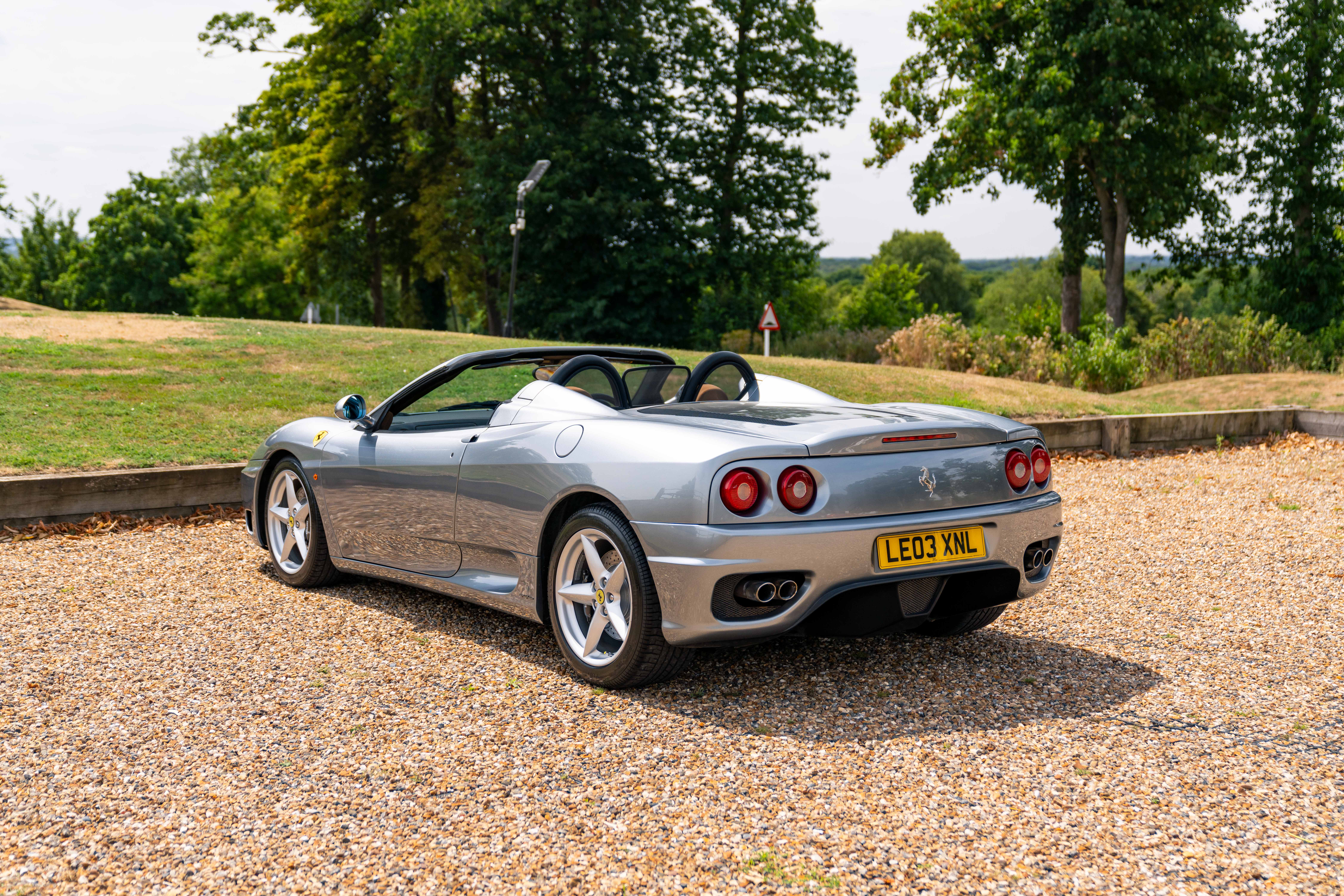 2003 FERRARI 360 SPIDER - MANUAL - 18,570 MILES