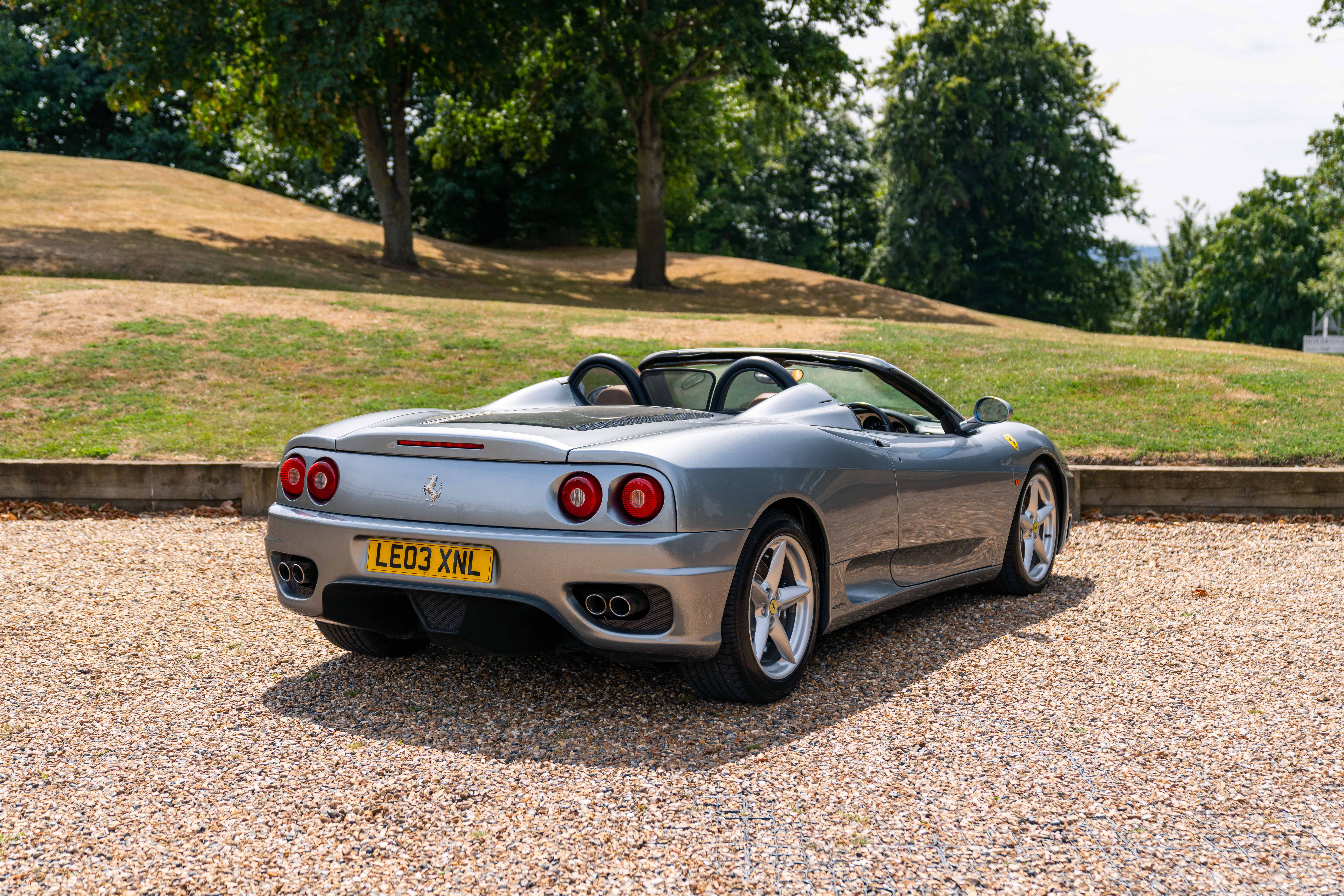 2003 FERRARI 360 SPIDER - MANUAL - 18,570 MILES