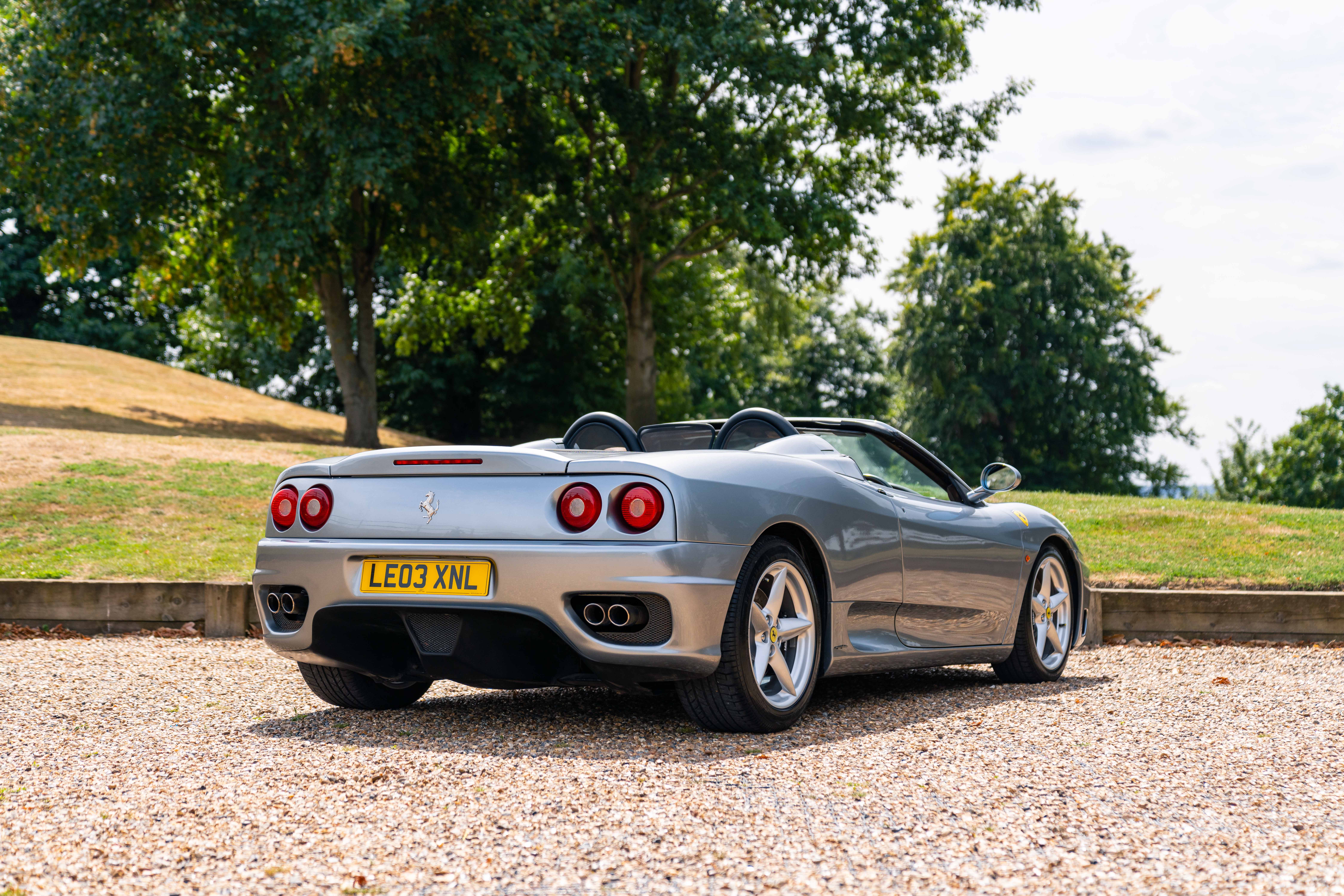 2003 FERRARI 360 SPIDER - MANUAL - 18,570 MILES