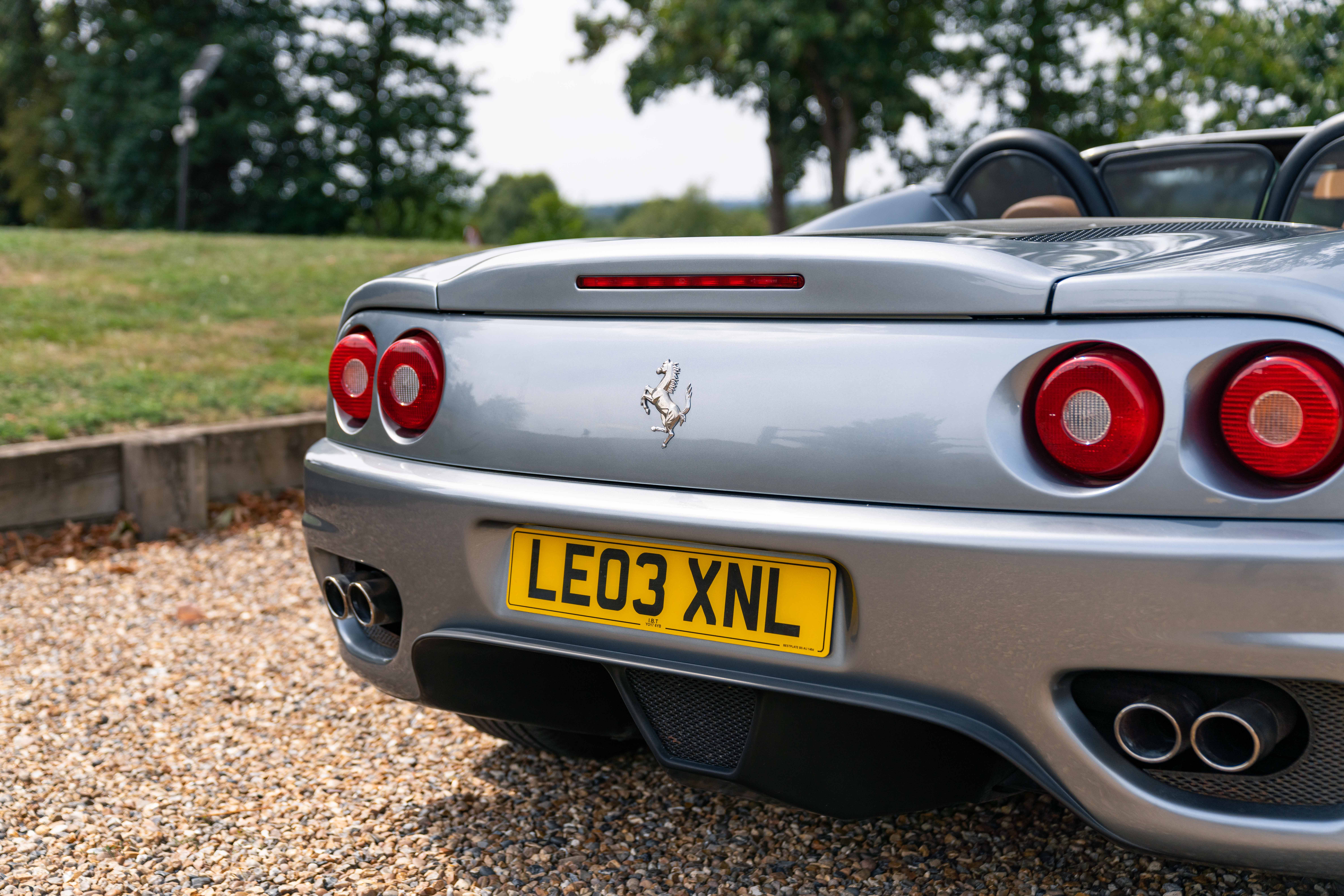 2003 FERRARI 360 SPIDER - MANUAL - 18,570 MILES
