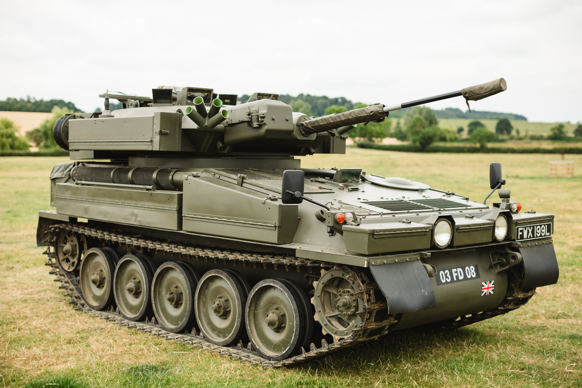 1972 ALVIS SABRE LIGHT TANK