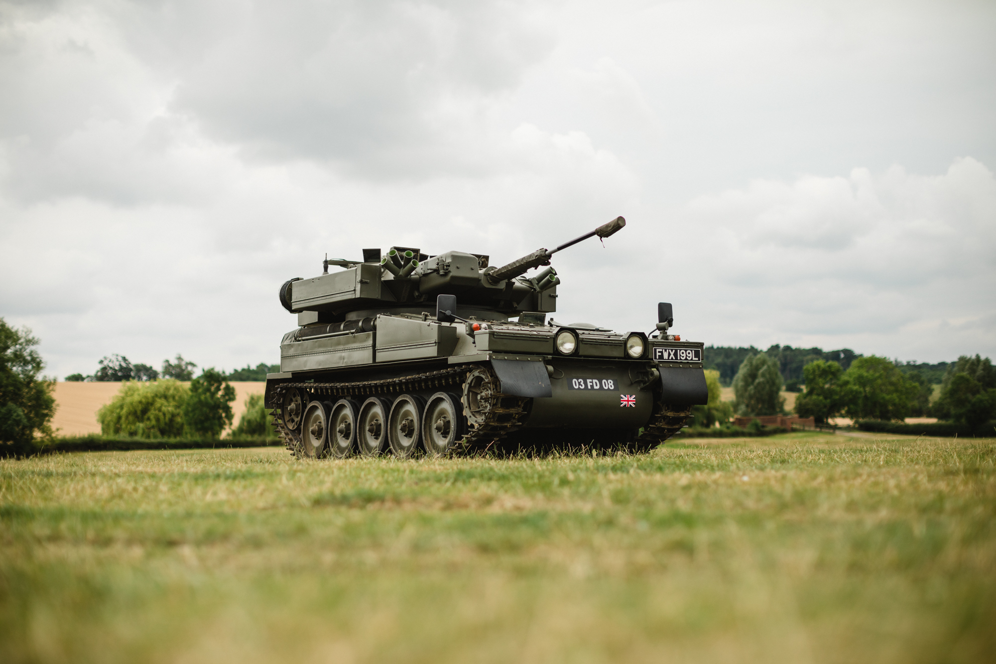 1972 ALVIS SABRE LIGHT TANK