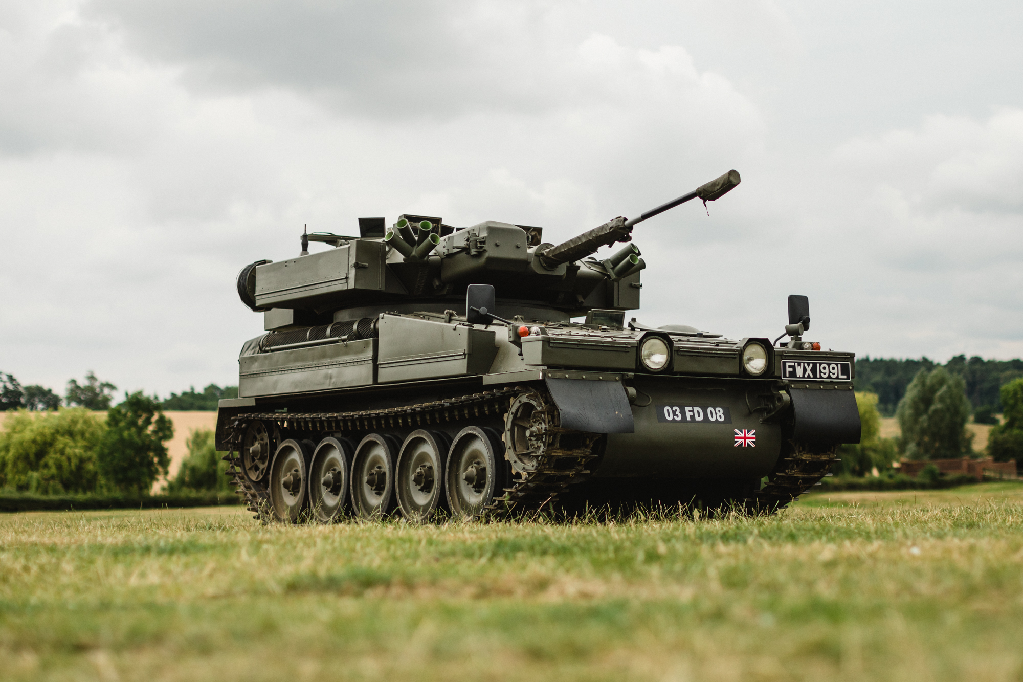 1972 ALVIS SABRE LIGHT TANK