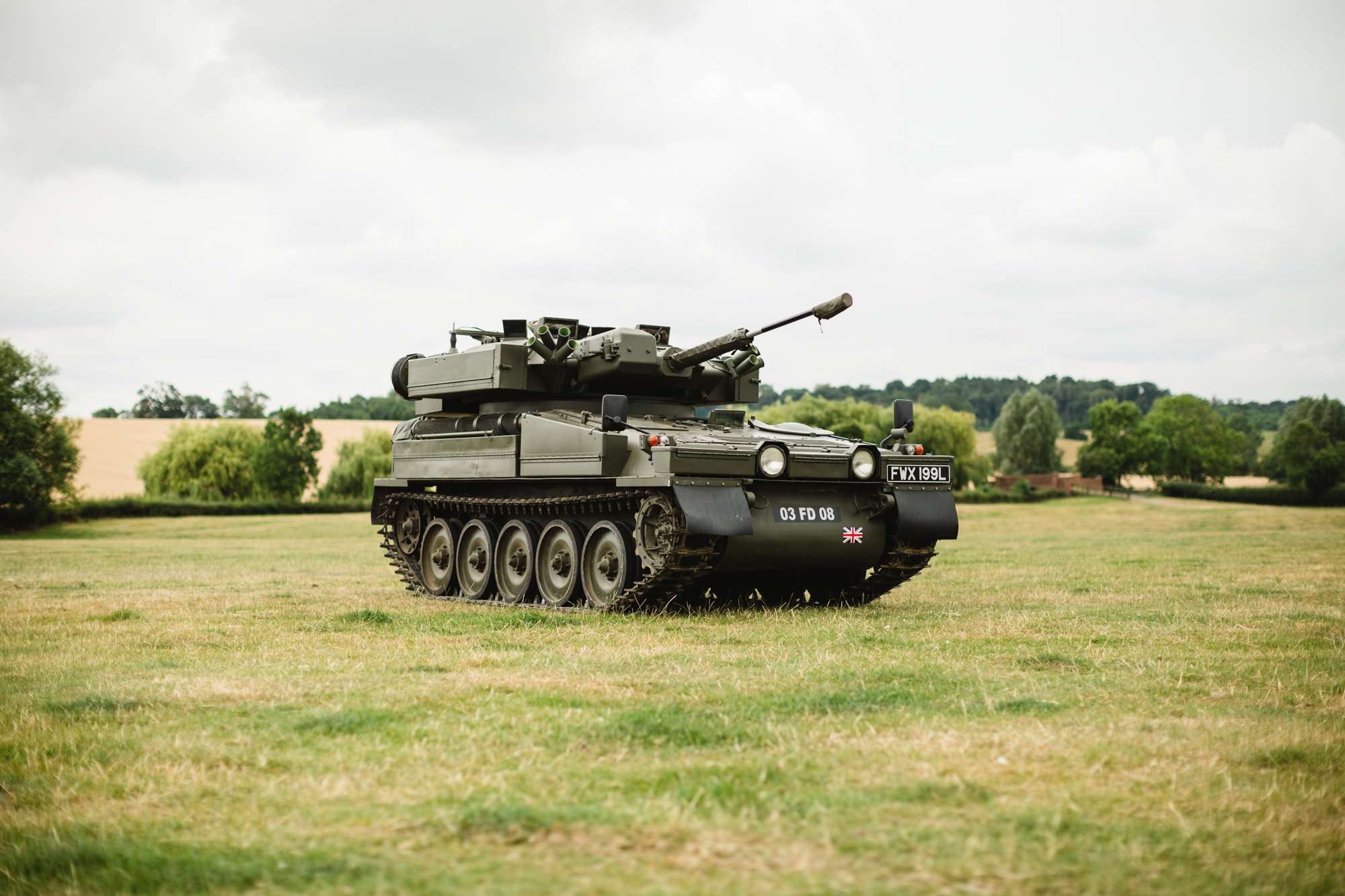 1972 ALVIS SABRE LIGHT TANK