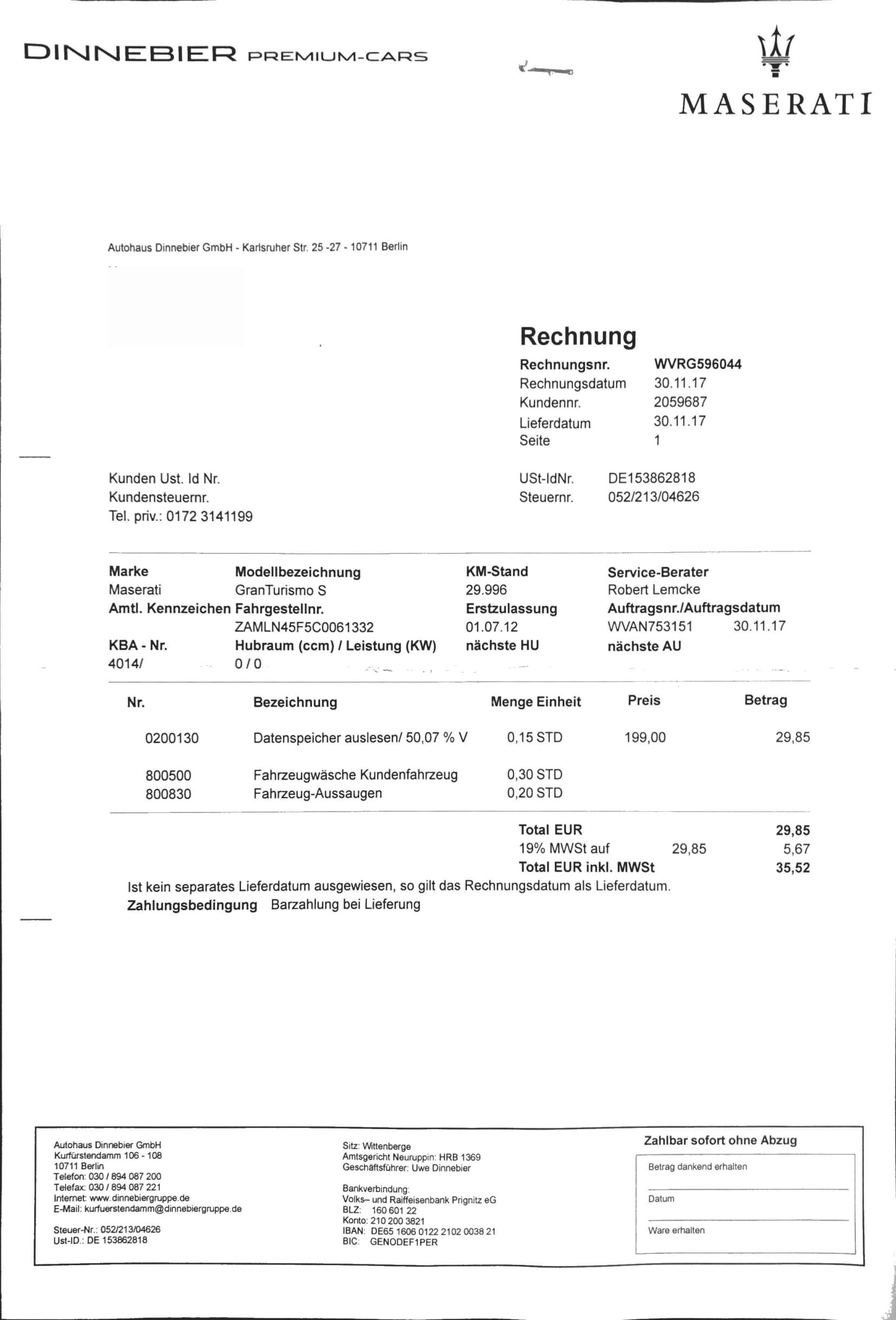 2012 MASERATI GRANTURISMO MC STRADALE