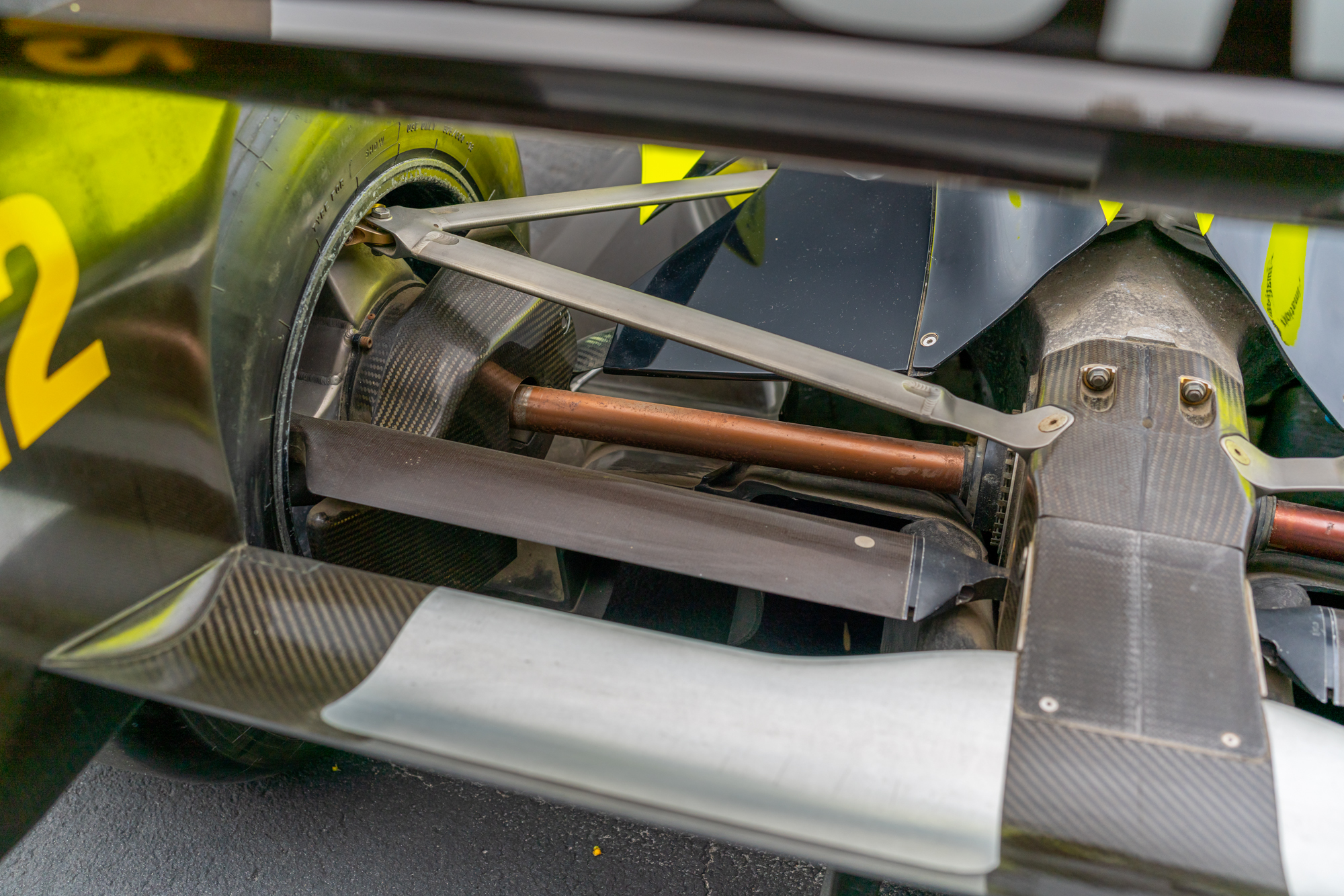 2001 JORDAN EJ11 FORMULA 1 CAR - ROLLING CHASSIS