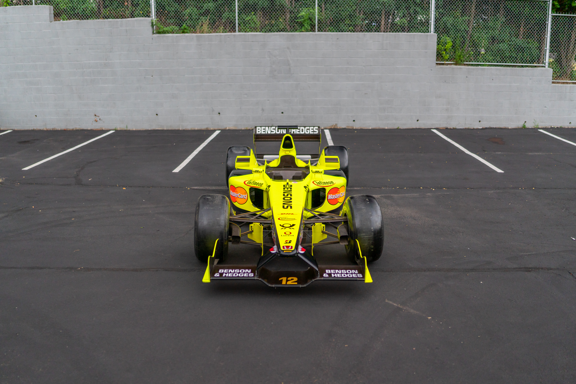 2001 JORDAN EJ11 FORMULA 1 CAR - ROLLING CHASSIS for sale by auction in Huntingdon Valley, PA, USA