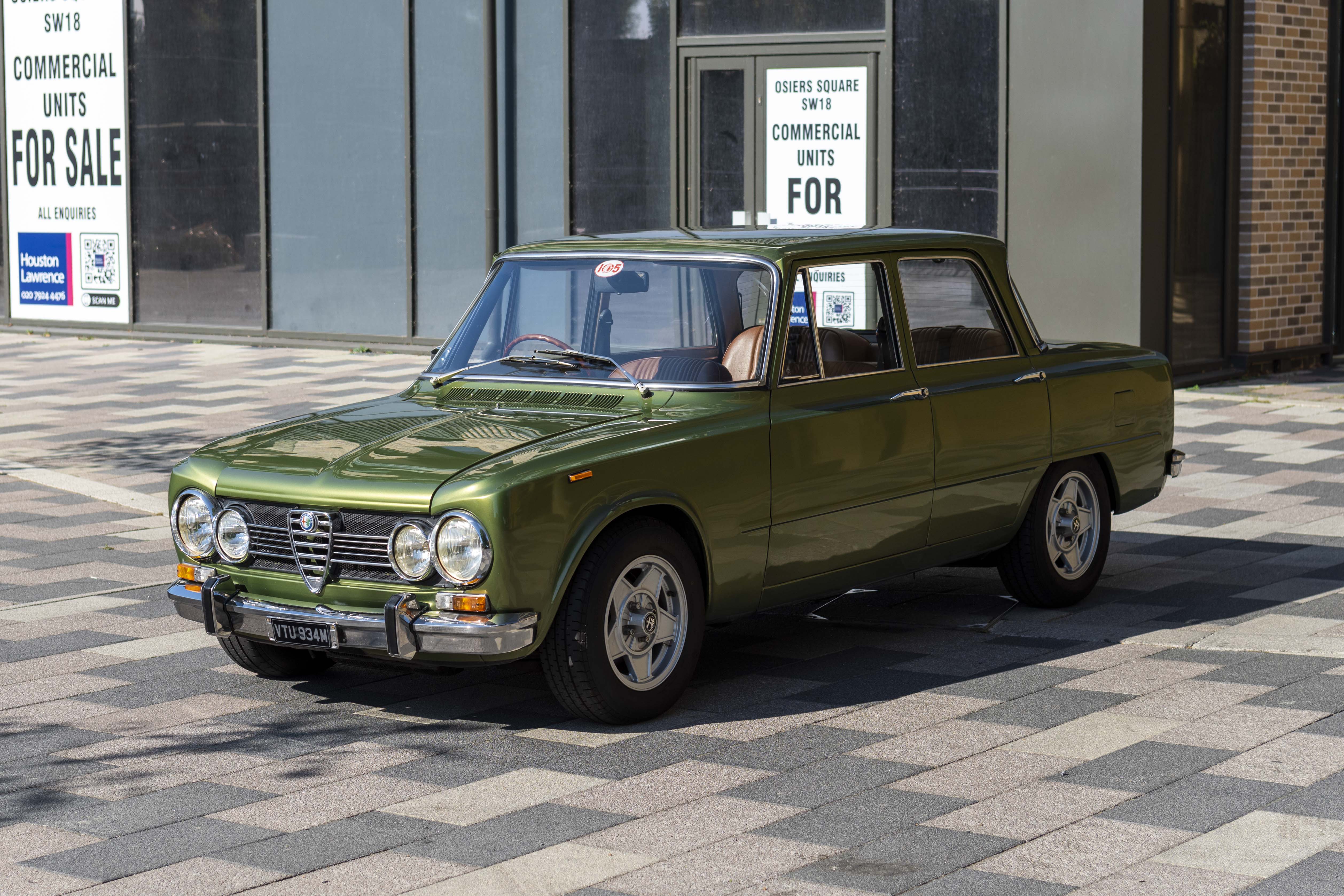 1973 ALFA ROMEO GIULIA SUPER 1.6 – 2.0 UPGRADE for sale by auction in ...