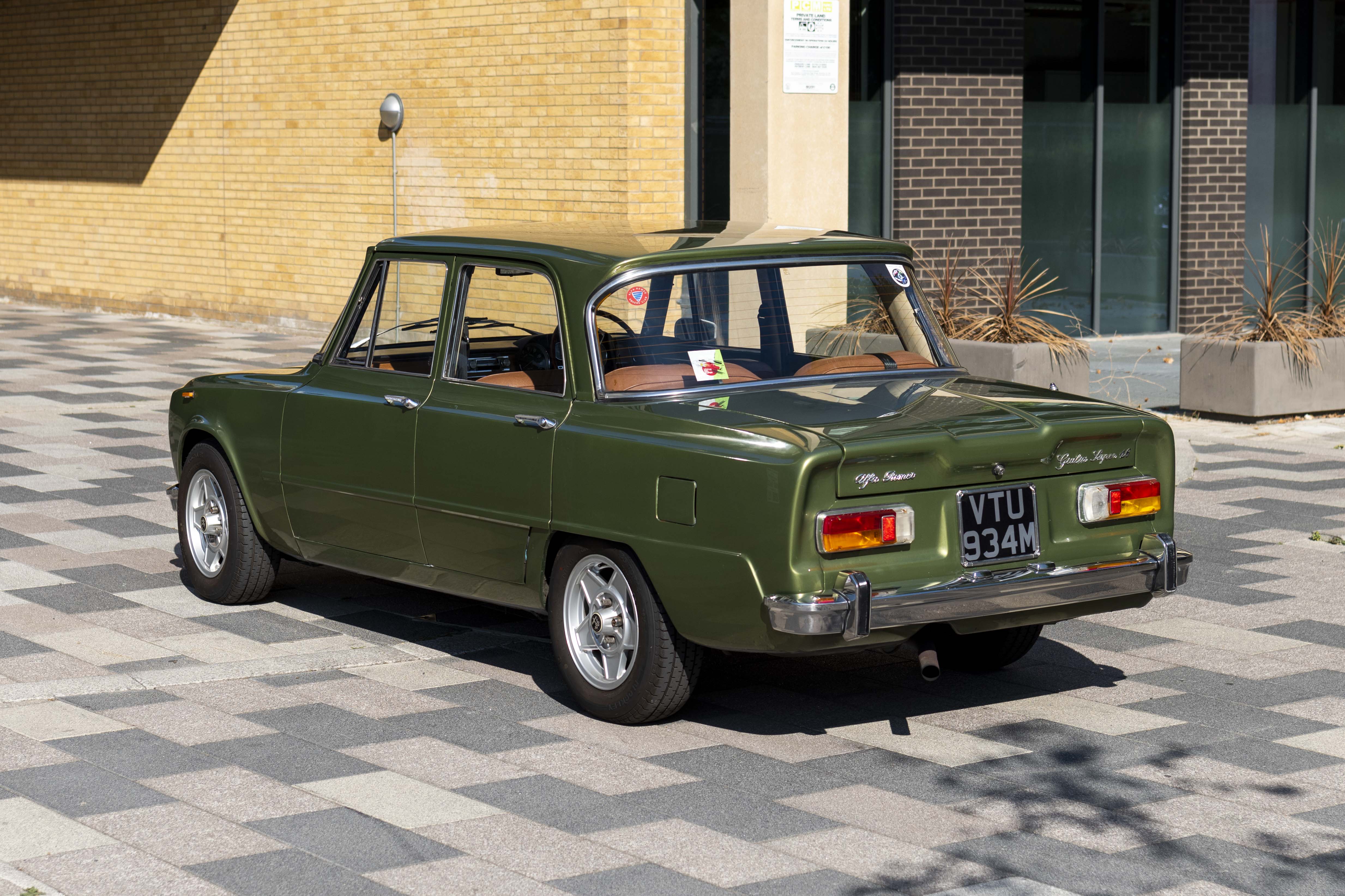 1973 ALFA ROMEO GIULIA SUPER 1.6 – 2.0 UPGRADE for sale by auction in ...