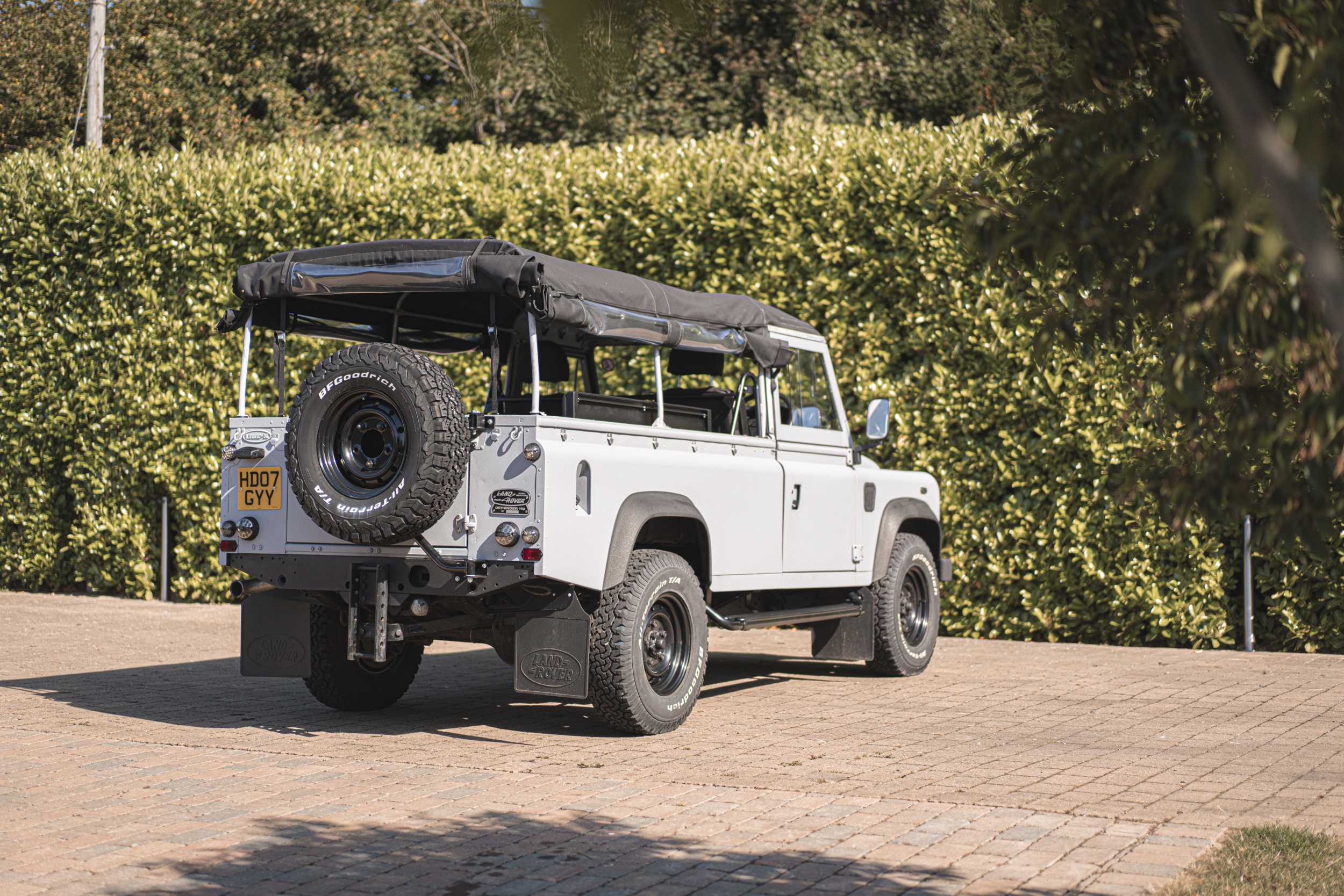 2007 LAND ROVER DEFENDER 110 CUSTOM SOFT TOP