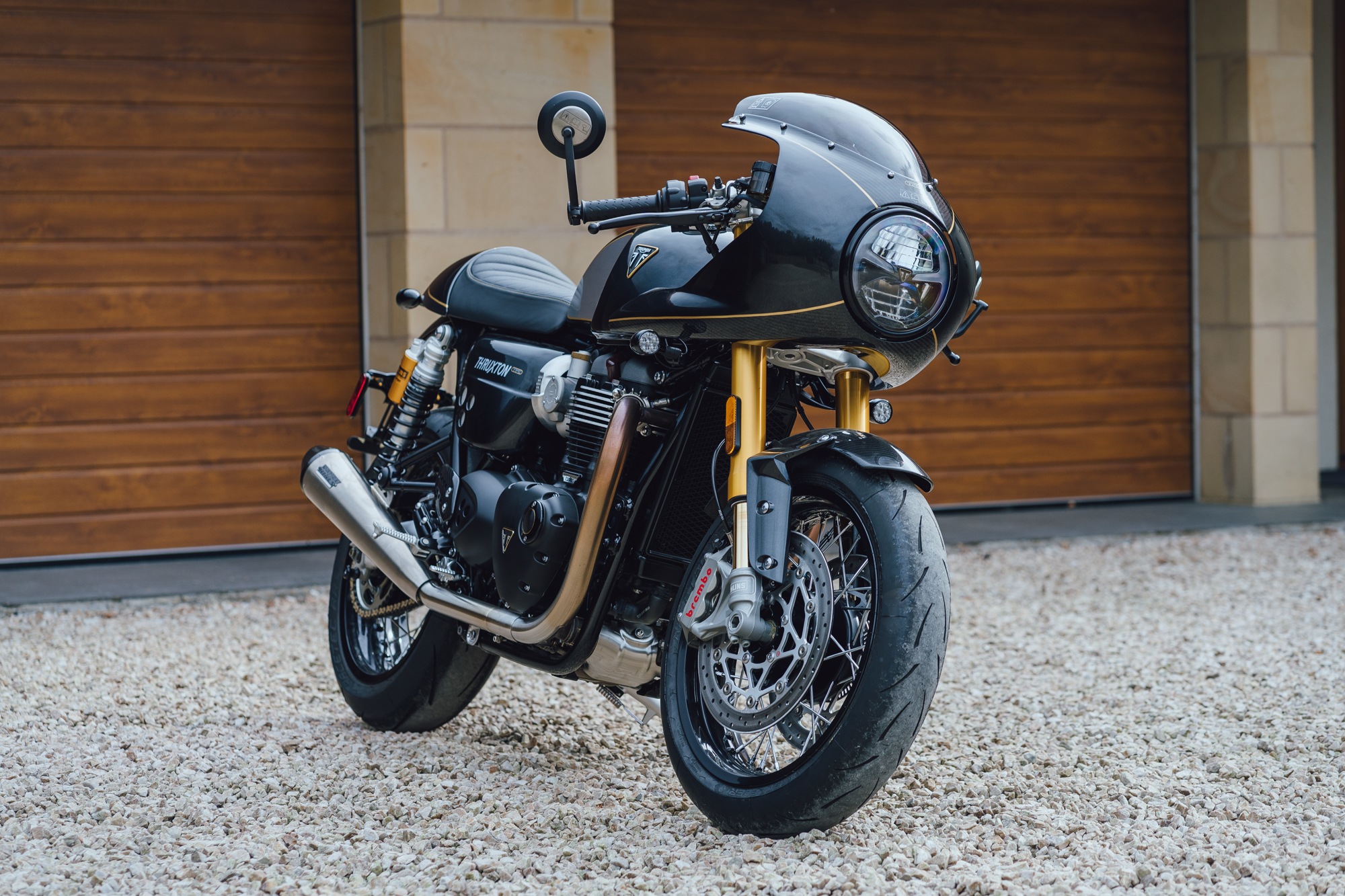 2020 TRIUMPH THRUXTON TFC - 71 MILES