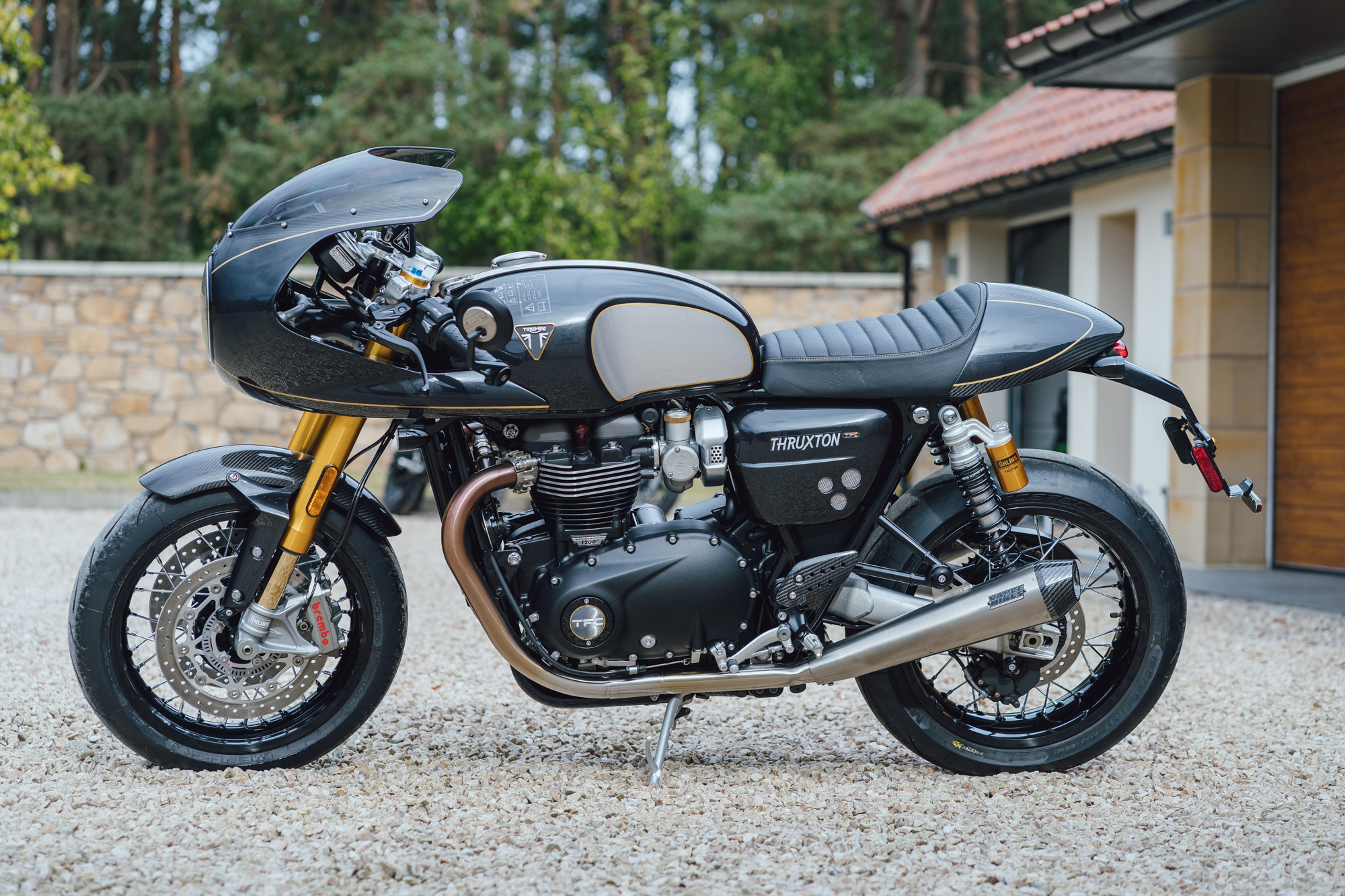 2020 TRIUMPH THRUXTON TFC - 71 MILES
