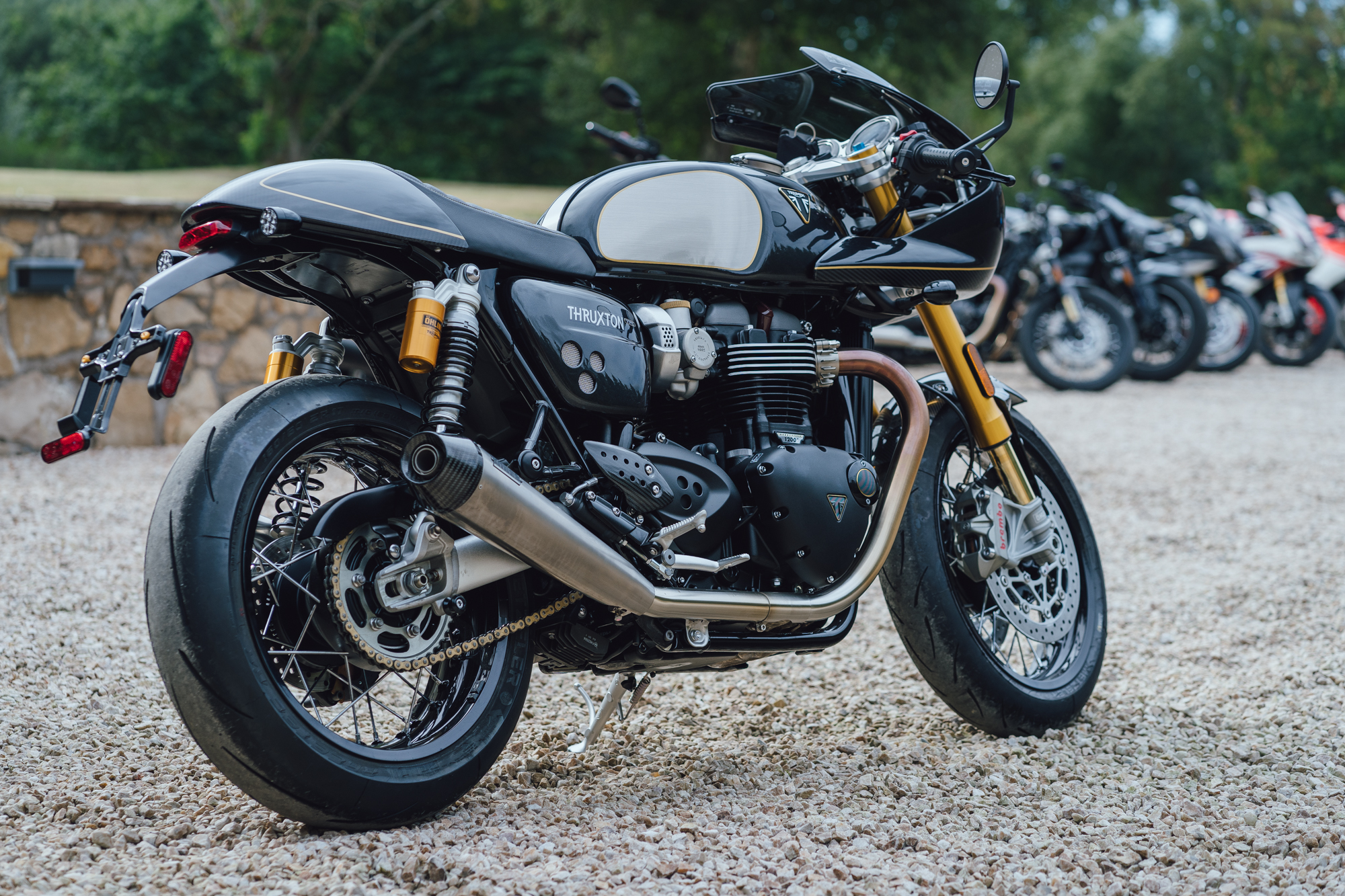 2020 TRIUMPH THRUXTON TFC - 71 MILES