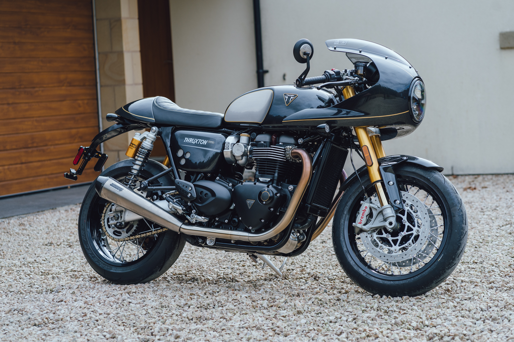 2020 TRIUMPH THRUXTON TFC - 71 MILES