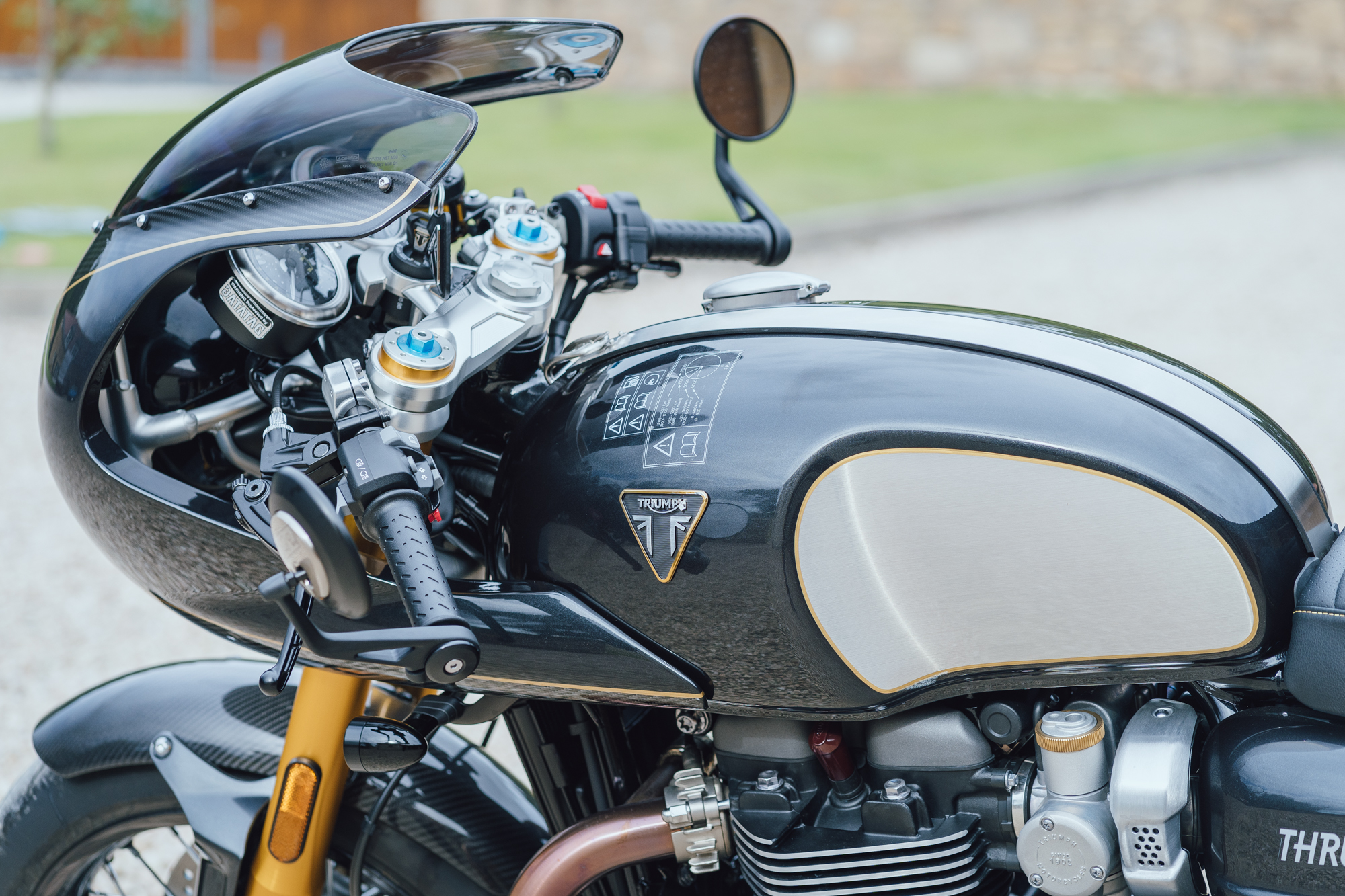 2020 TRIUMPH THRUXTON TFC - 71 MILES