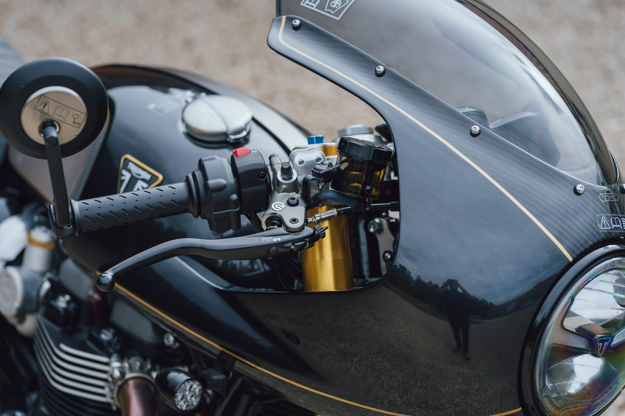 2020 TRIUMPH THRUXTON TFC - 71 MILES