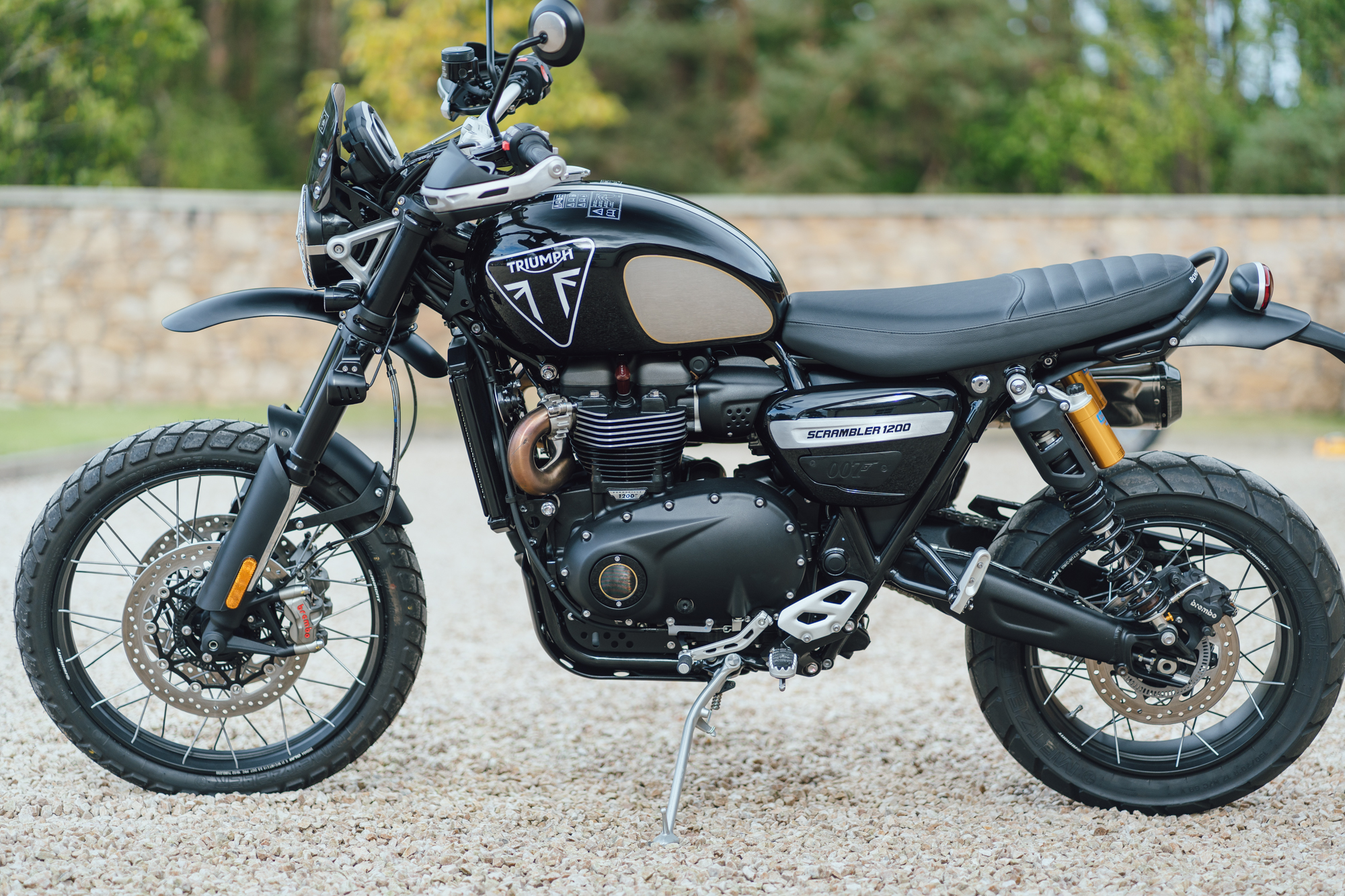 2020 TRIUMPH SCRAMBLER 1200 'BOND EDITION' - 37 MILES