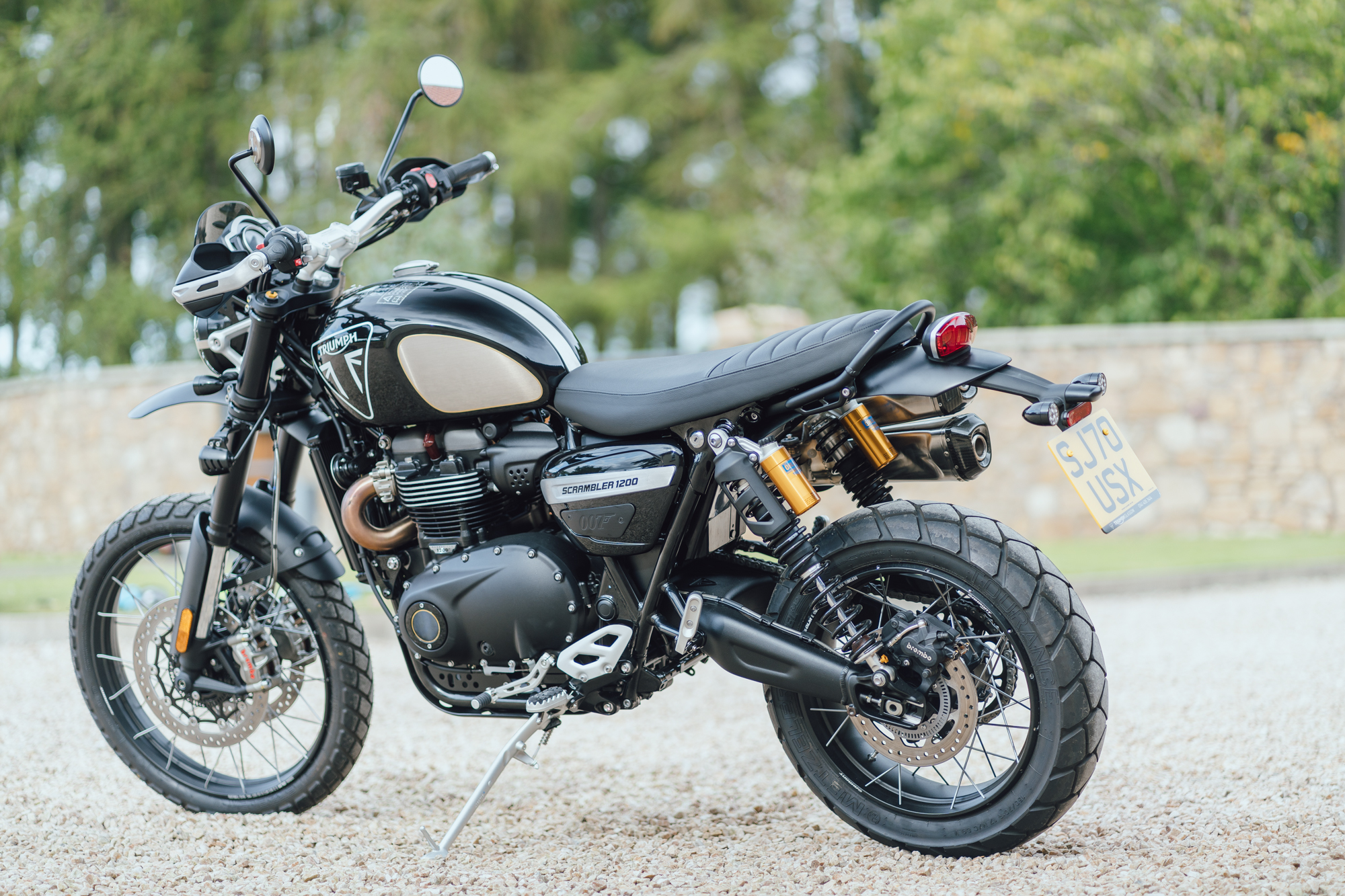 2020 TRIUMPH SCRAMBLER 1200 'BOND EDITION' - 37 MILES