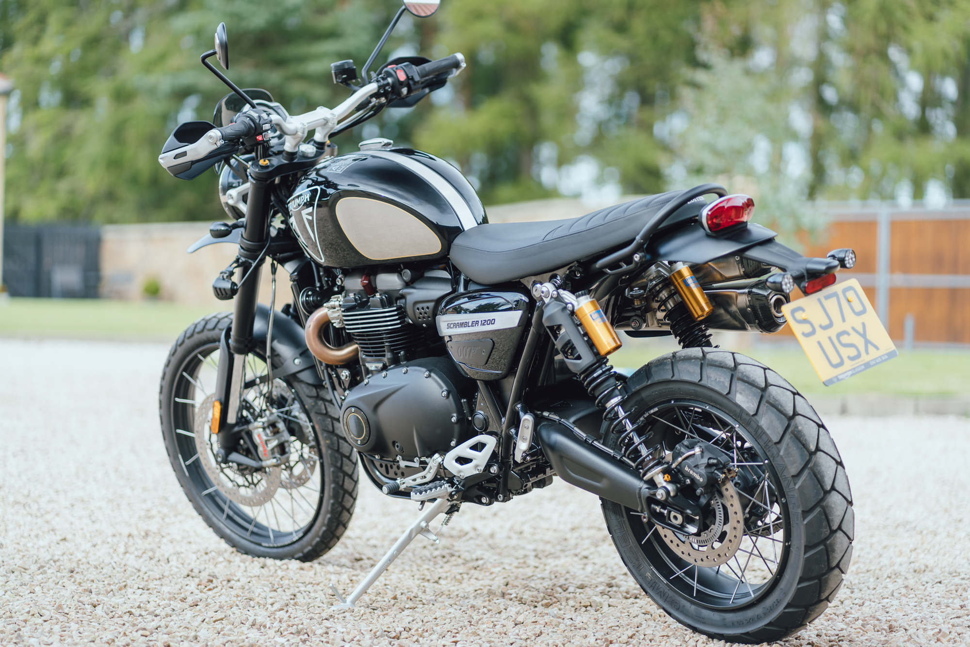 2020 TRIUMPH SCRAMBLER 1200 'BOND EDITION' - 37 MILES