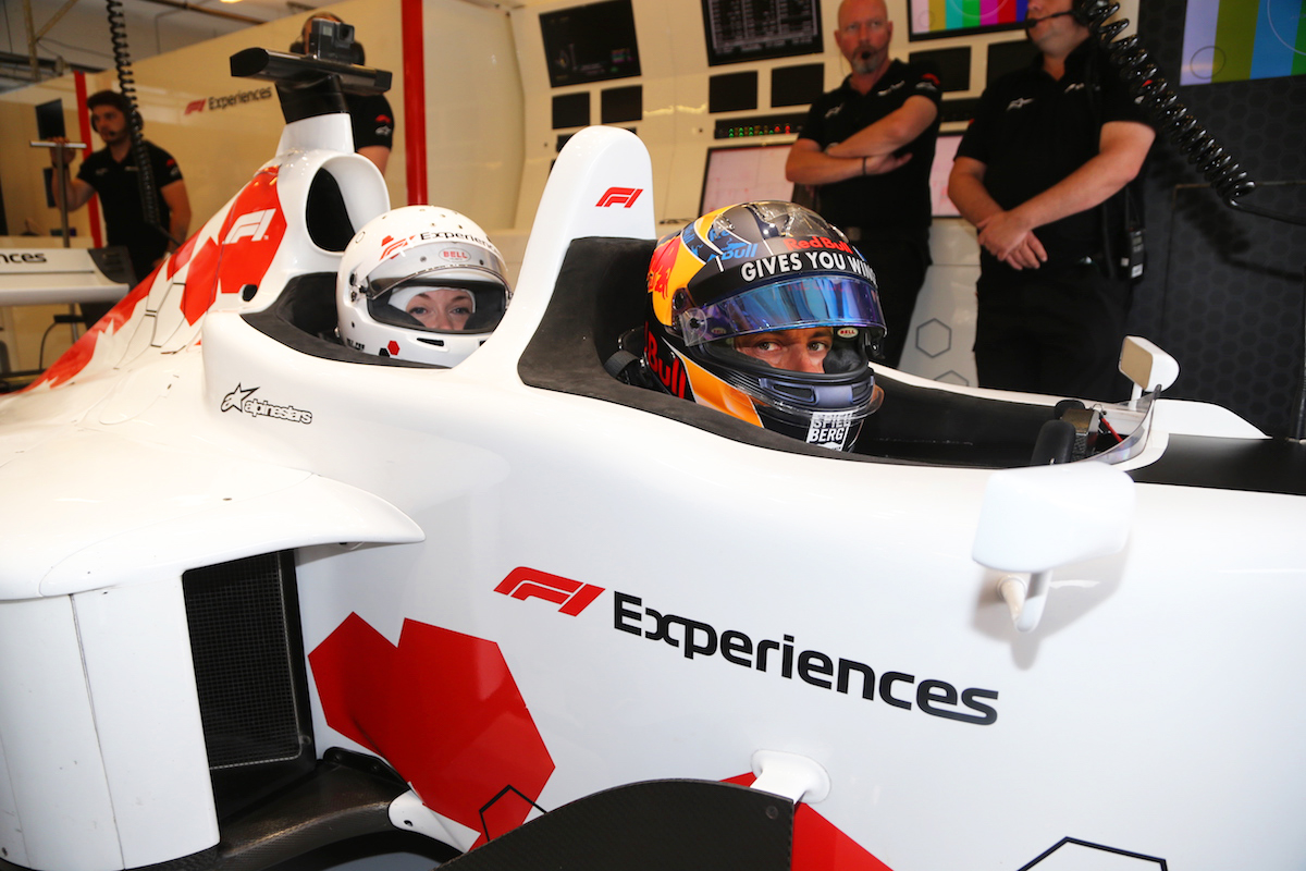 CHARITY AUCTION - THRILLING F1 PASSENGER LAPS AT SILVERSTONE - LOT 3