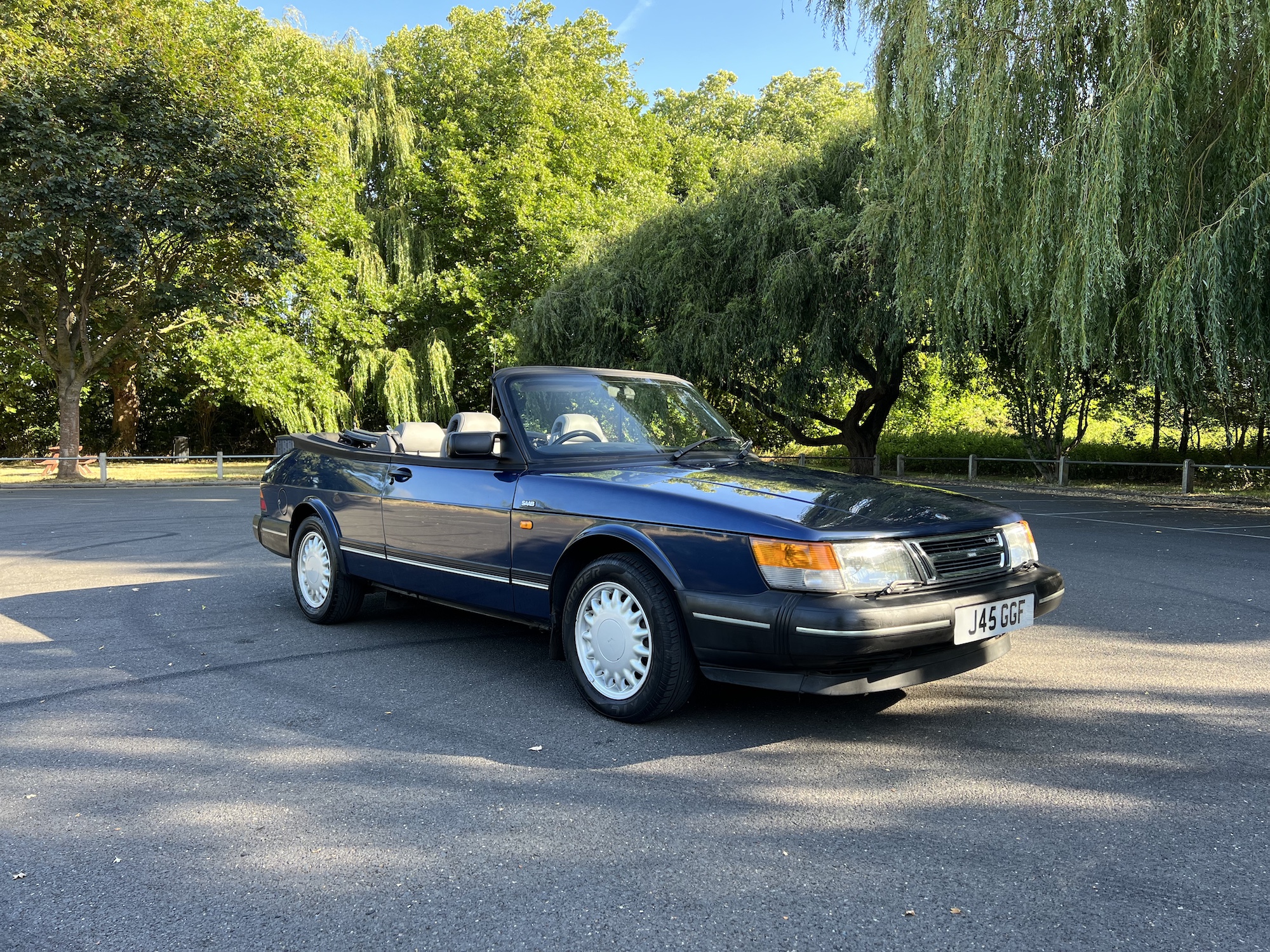 1992 SAAB 900S TURBO CONVERTIBLE