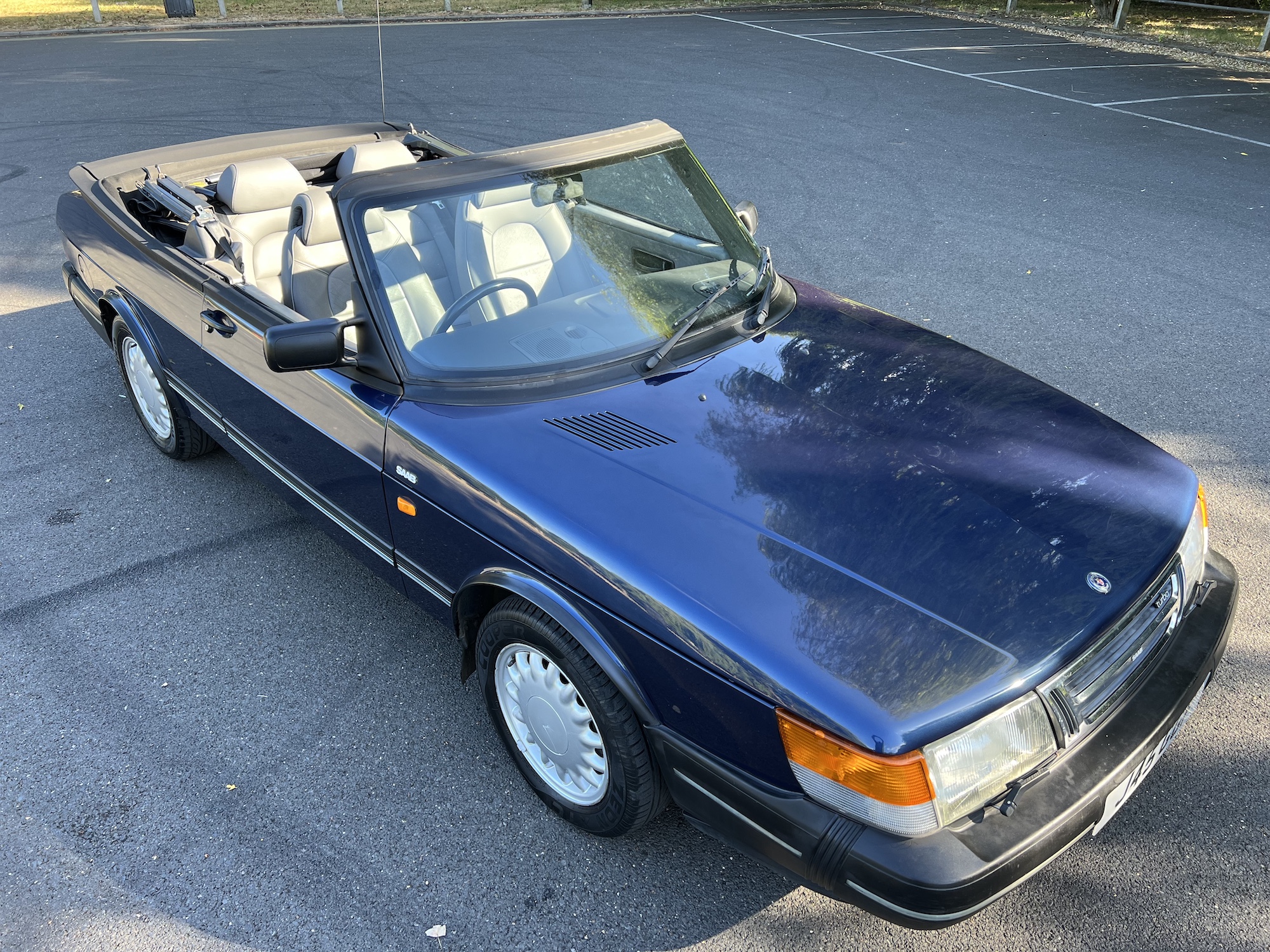 1992 SAAB 900S TURBO CONVERTIBLE