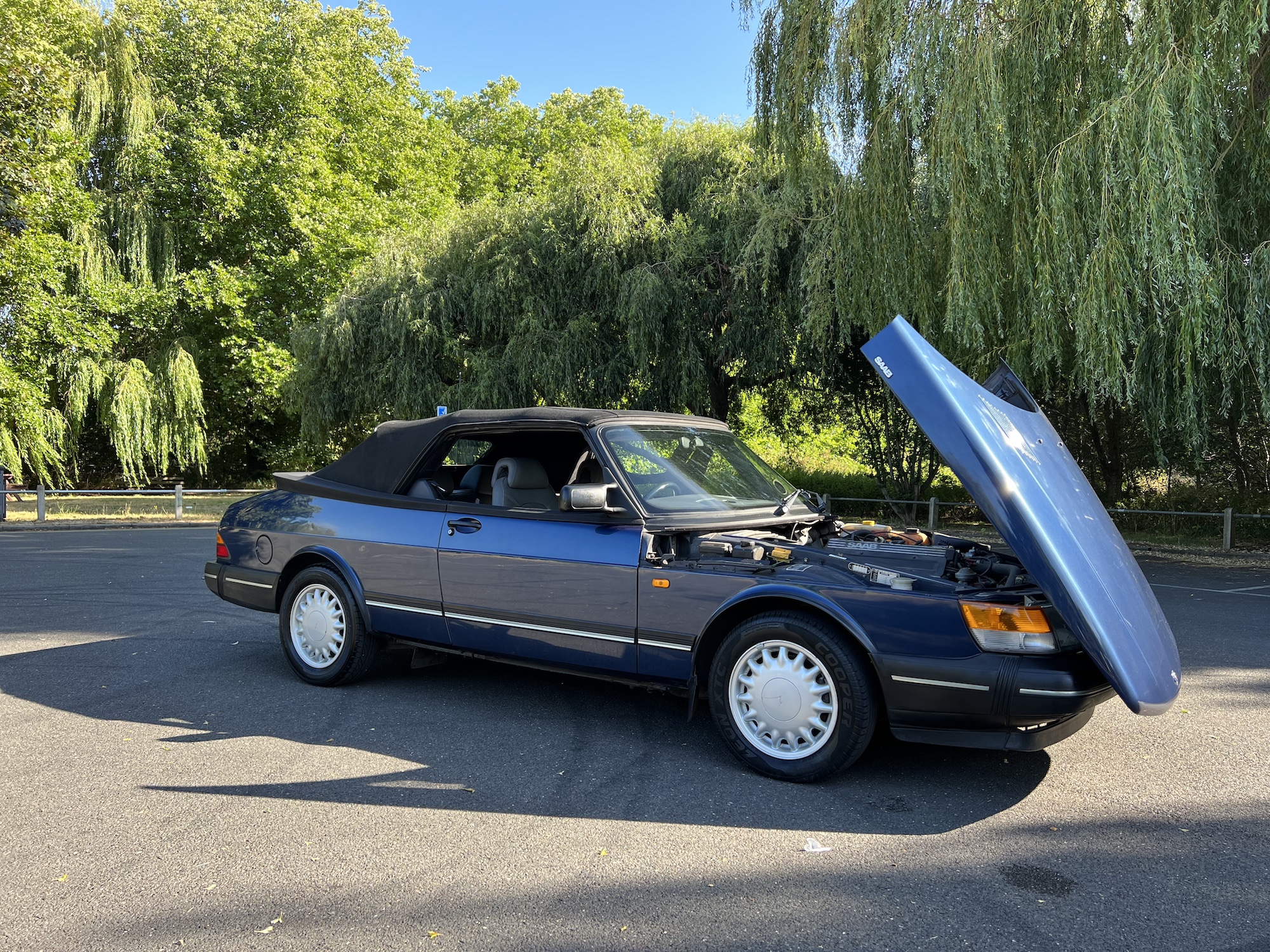1992 SAAB 900S TURBO CONVERTIBLE