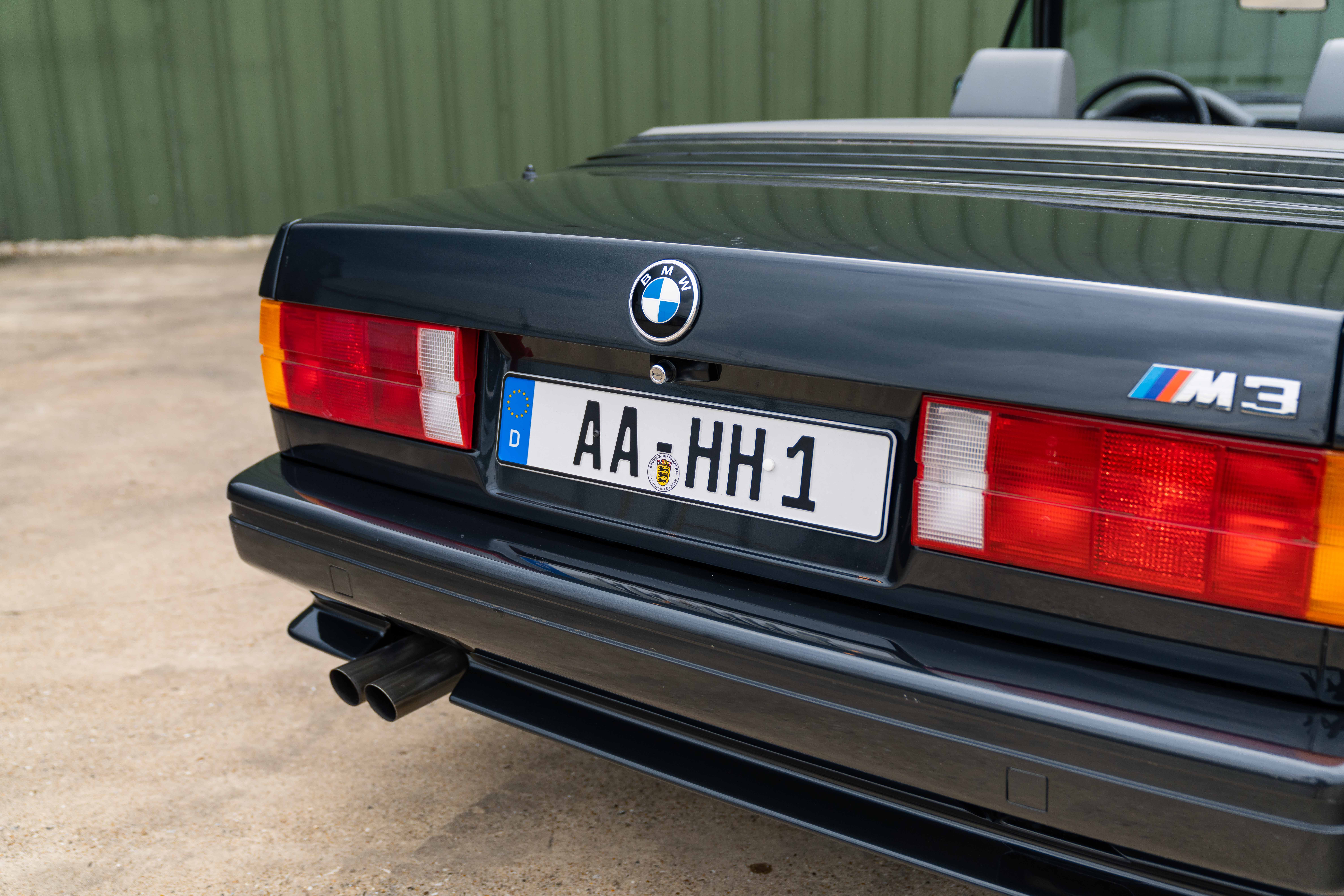 1991 BMW (E30) M3 CONVERTIBLE - 1,145 KM