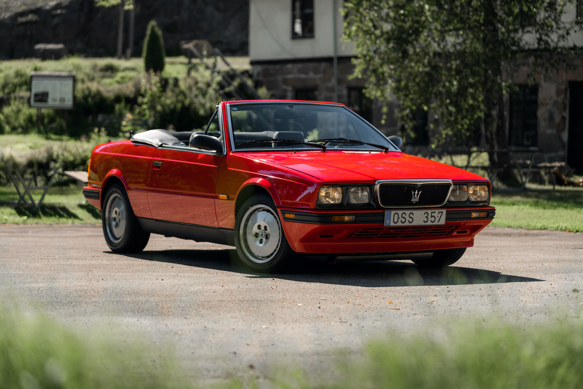 1989 MASERATI BITURBO SPYDER E - 27,638 KM