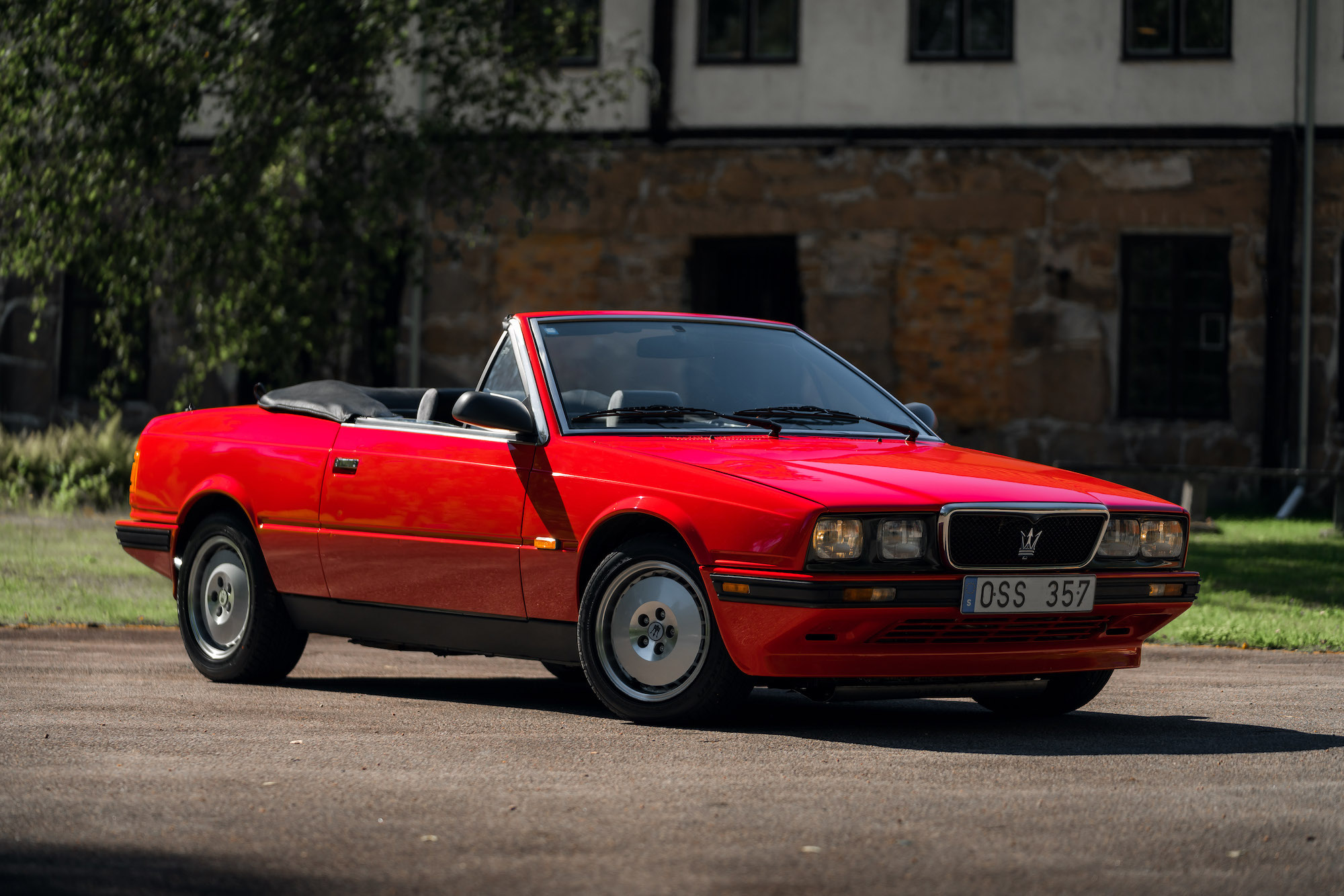 1989 MASERATI BITURBO SPYDER E - 27,638 KM