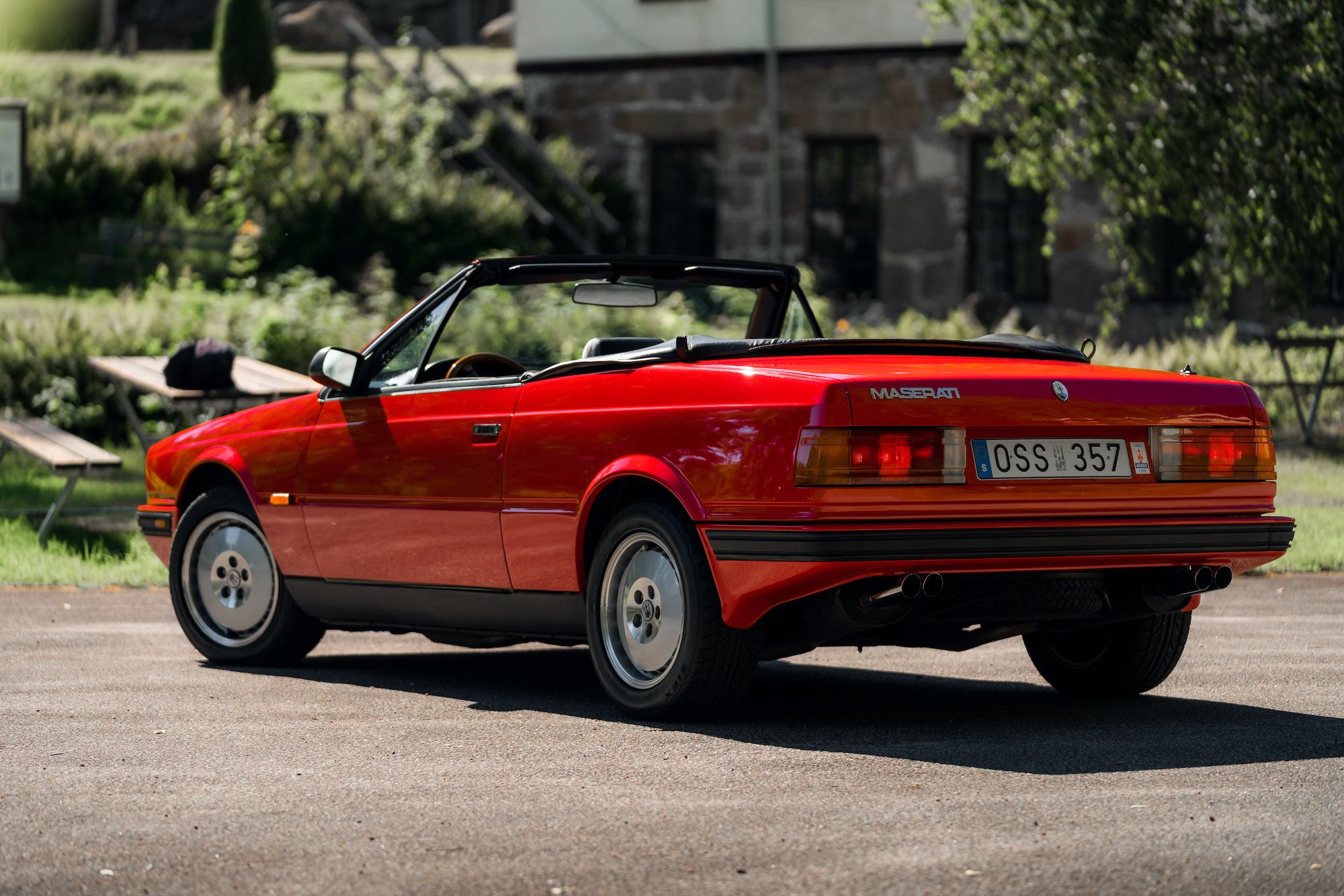 1989 MASERATI BITURBO SPYDER E - 27,638 KM