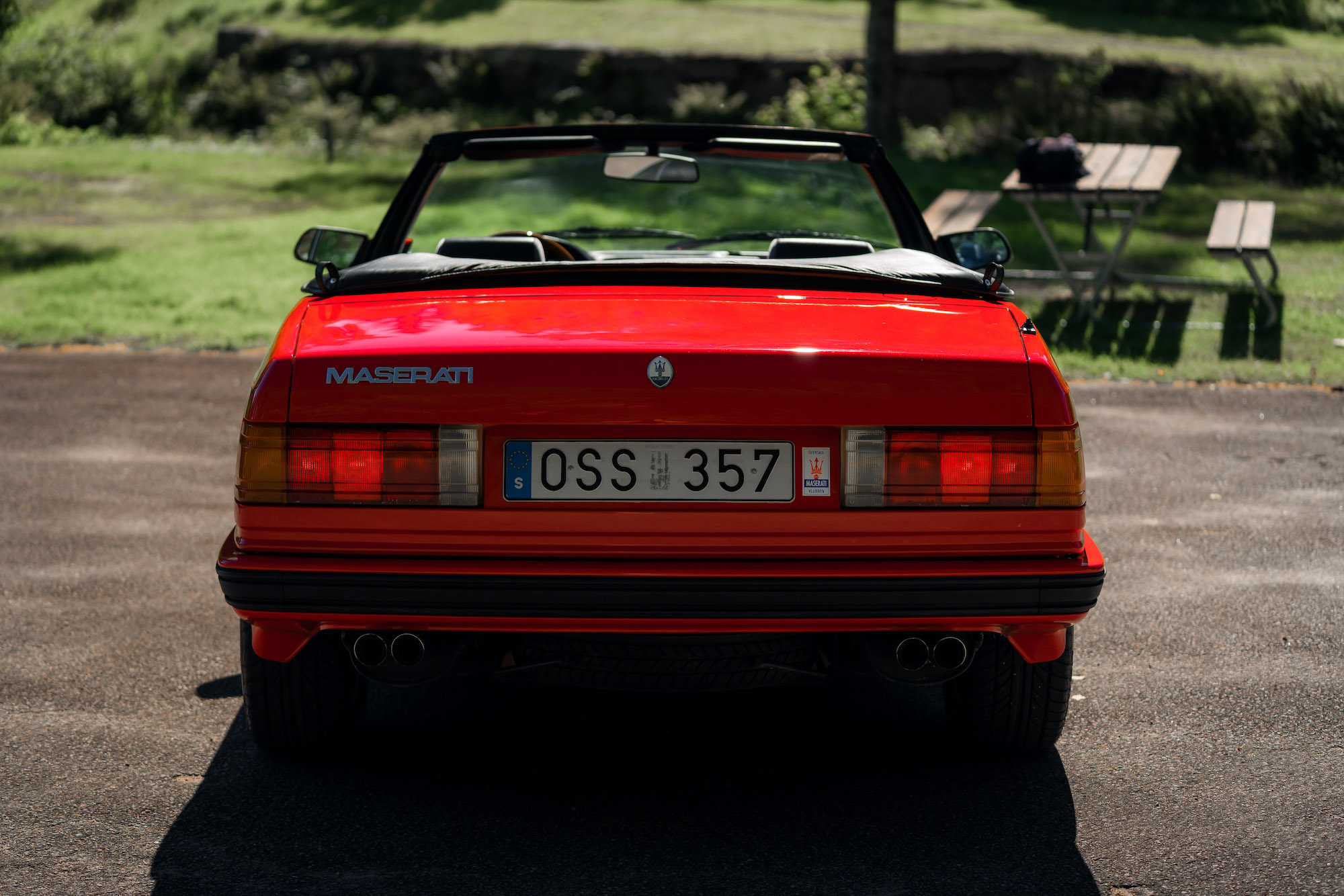 1989 MASERATI BITURBO SPYDER E - 27,638 KM