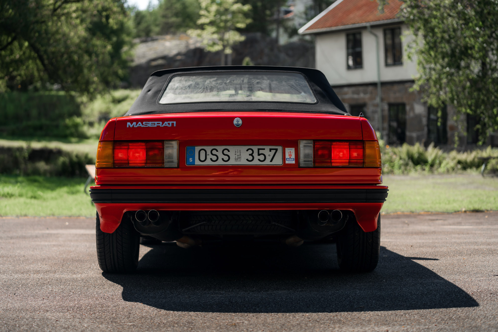 1989 MASERATI BITURBO SPYDER E - 27,638 KM