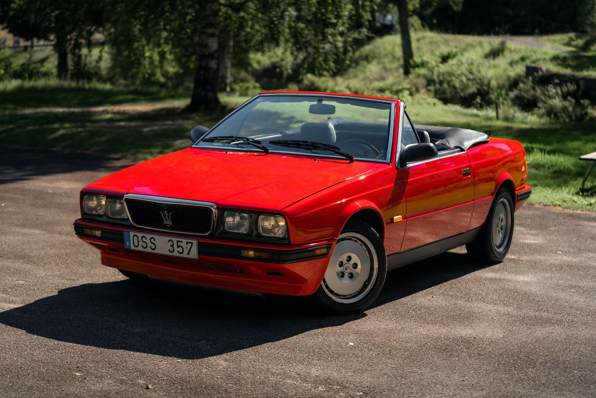 1989 MASERATI BITURBO SPYDER E - 27,638 KM