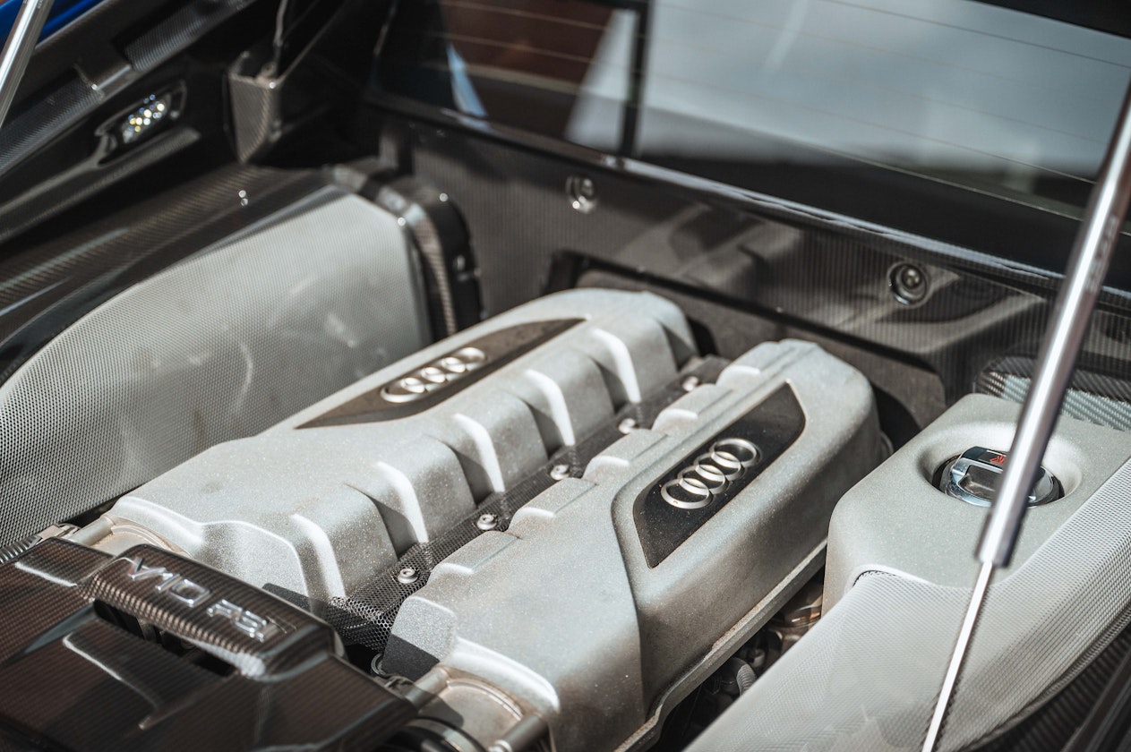 Audi R8 Engine Wallpaper