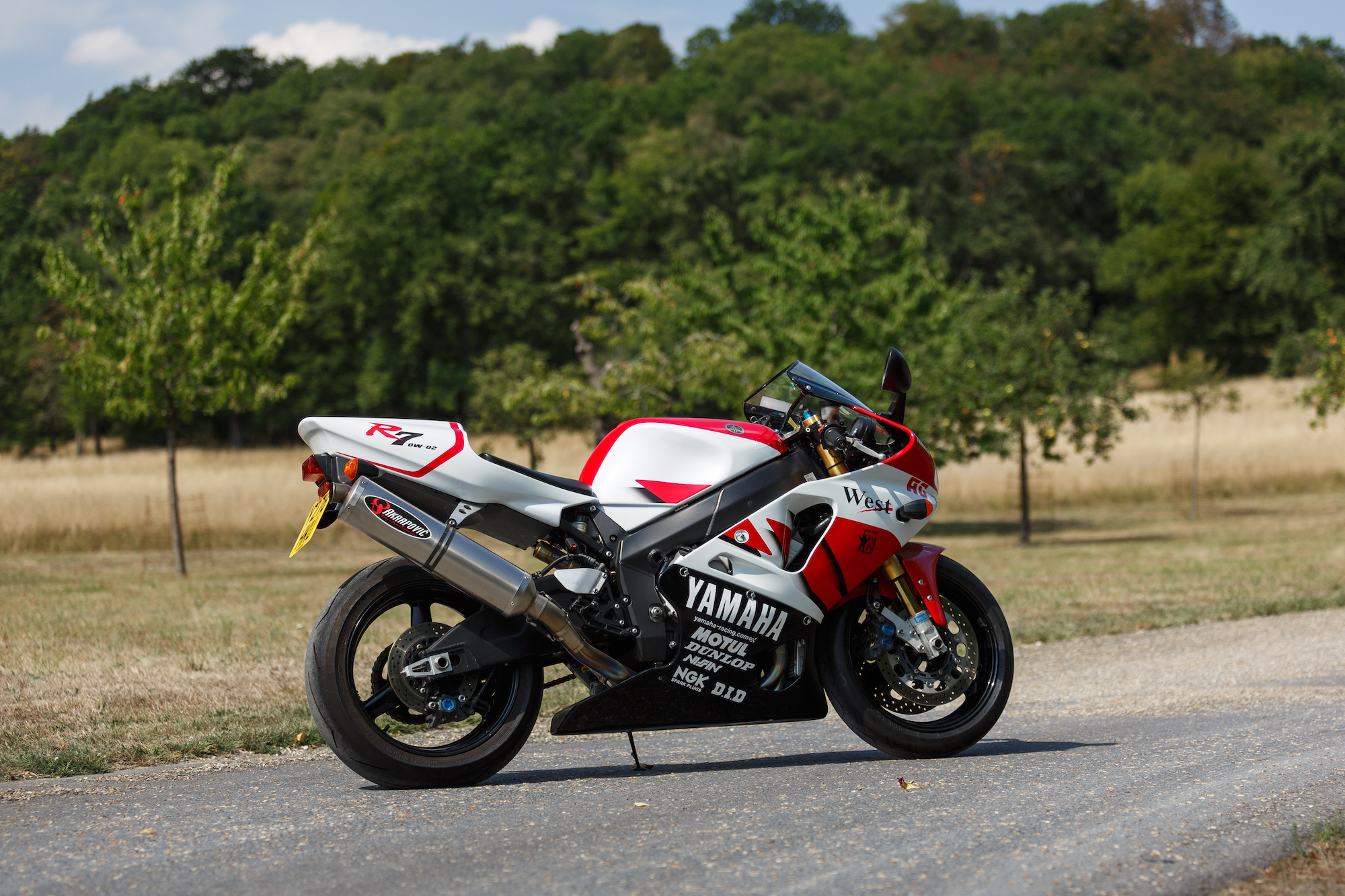 2001 YAMAHA YZF-R7 OW-02 - RACE BIKE