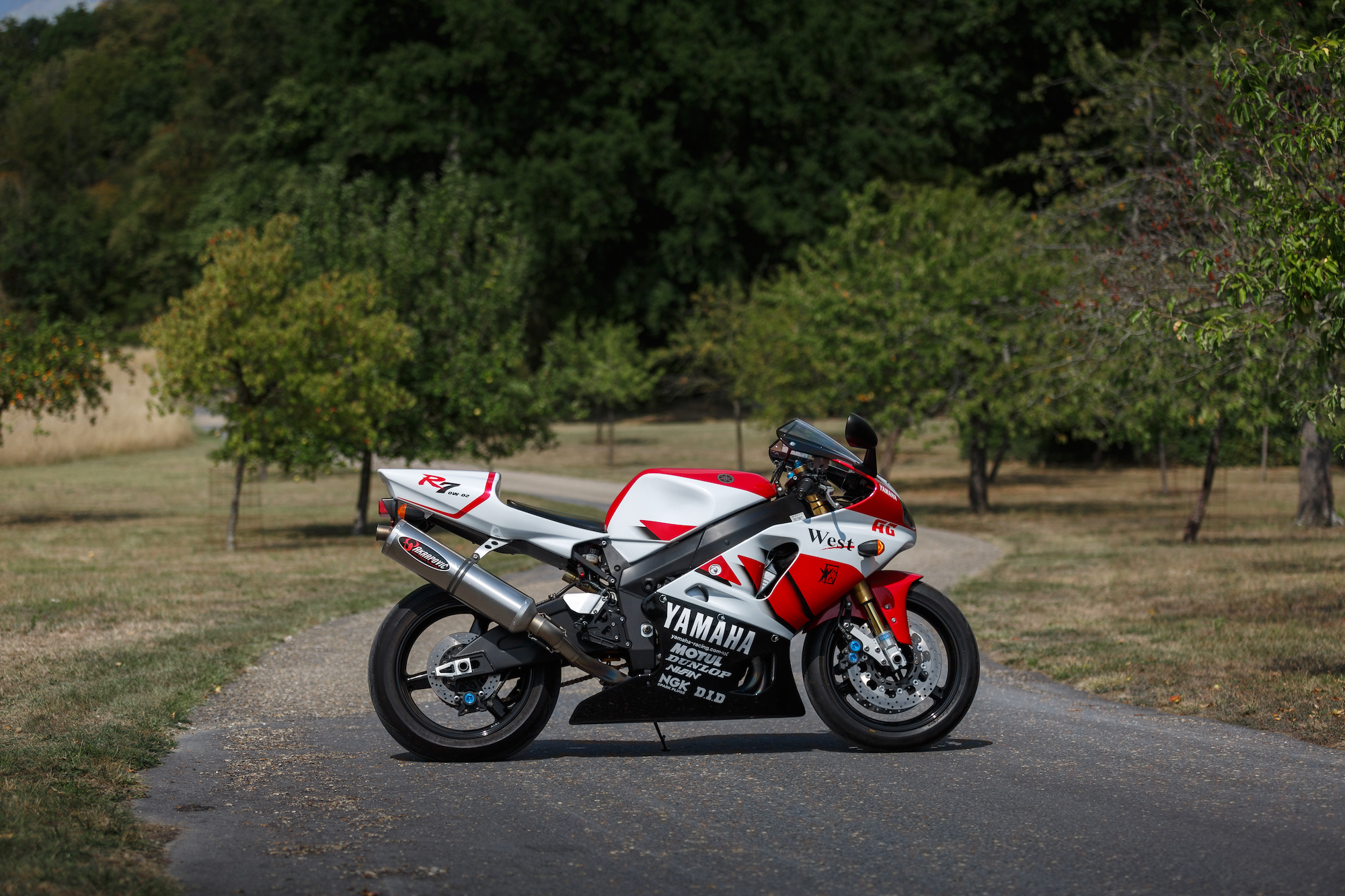 2001 YAMAHA YZF-R7 OW-02 - RACE BIKE