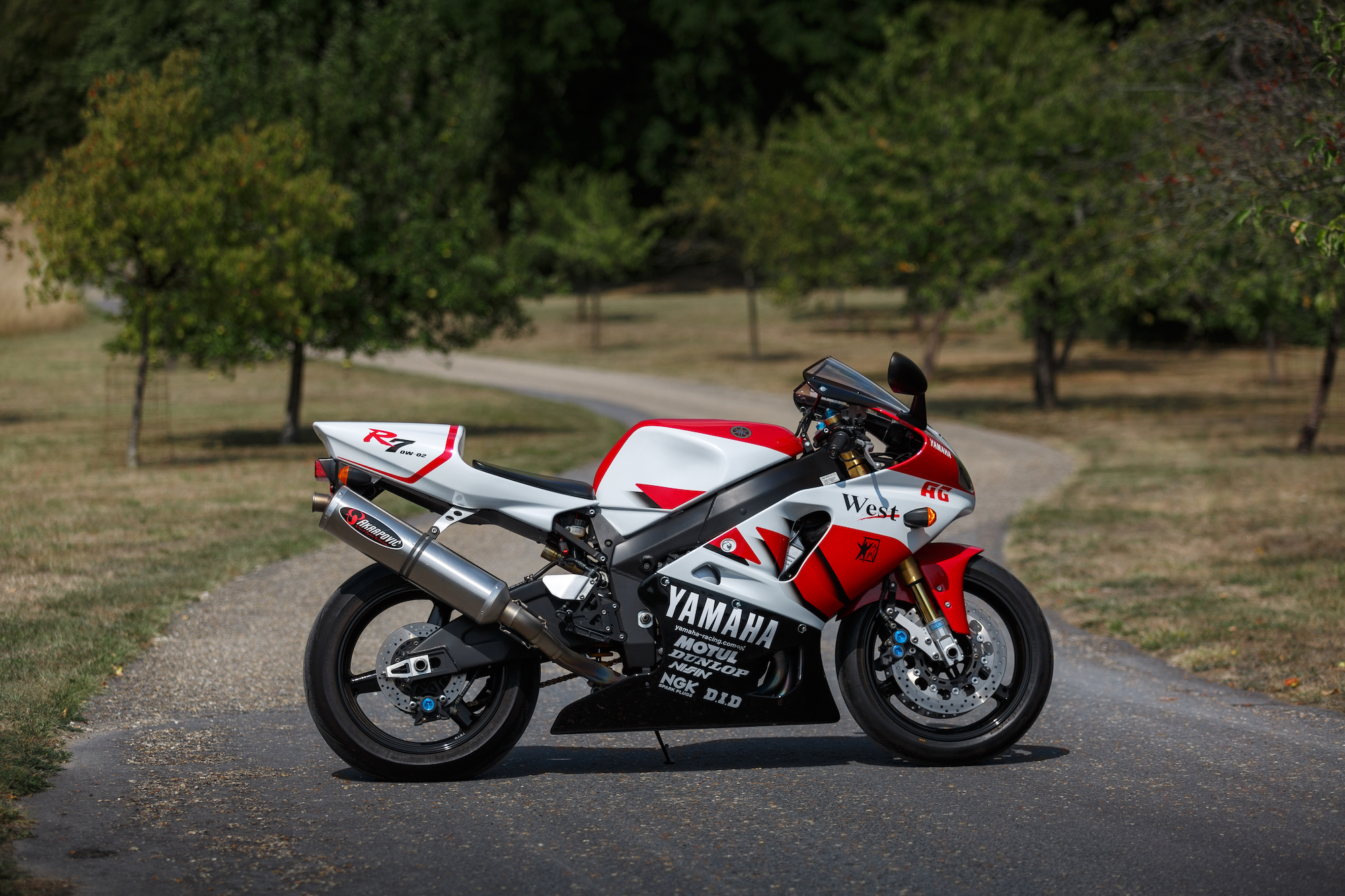 2001 YAMAHA YZF-R7 OW-02 - RACE BIKE