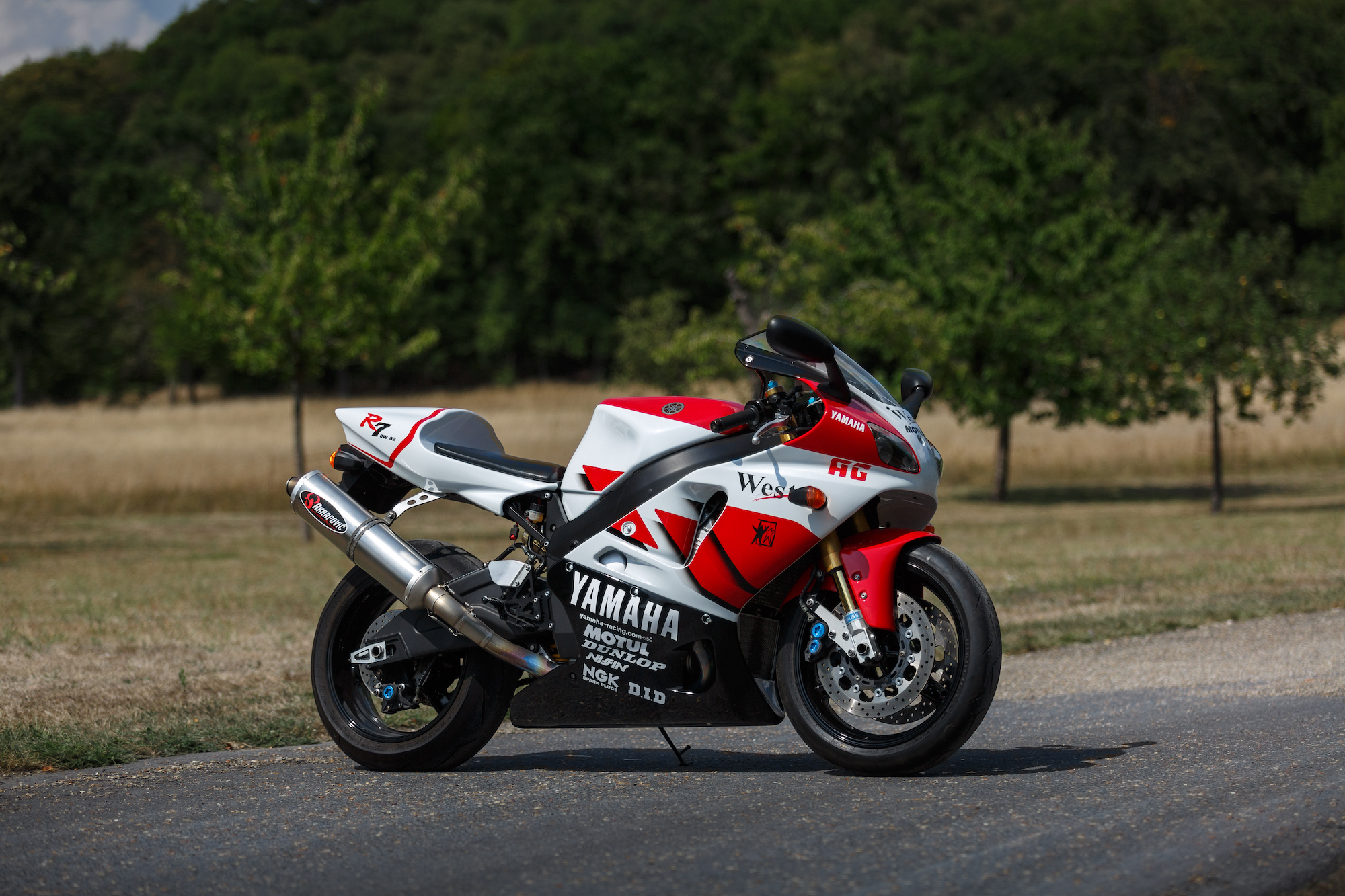 2001 YAMAHA YZF-R7 OW-02 - RACE BIKE