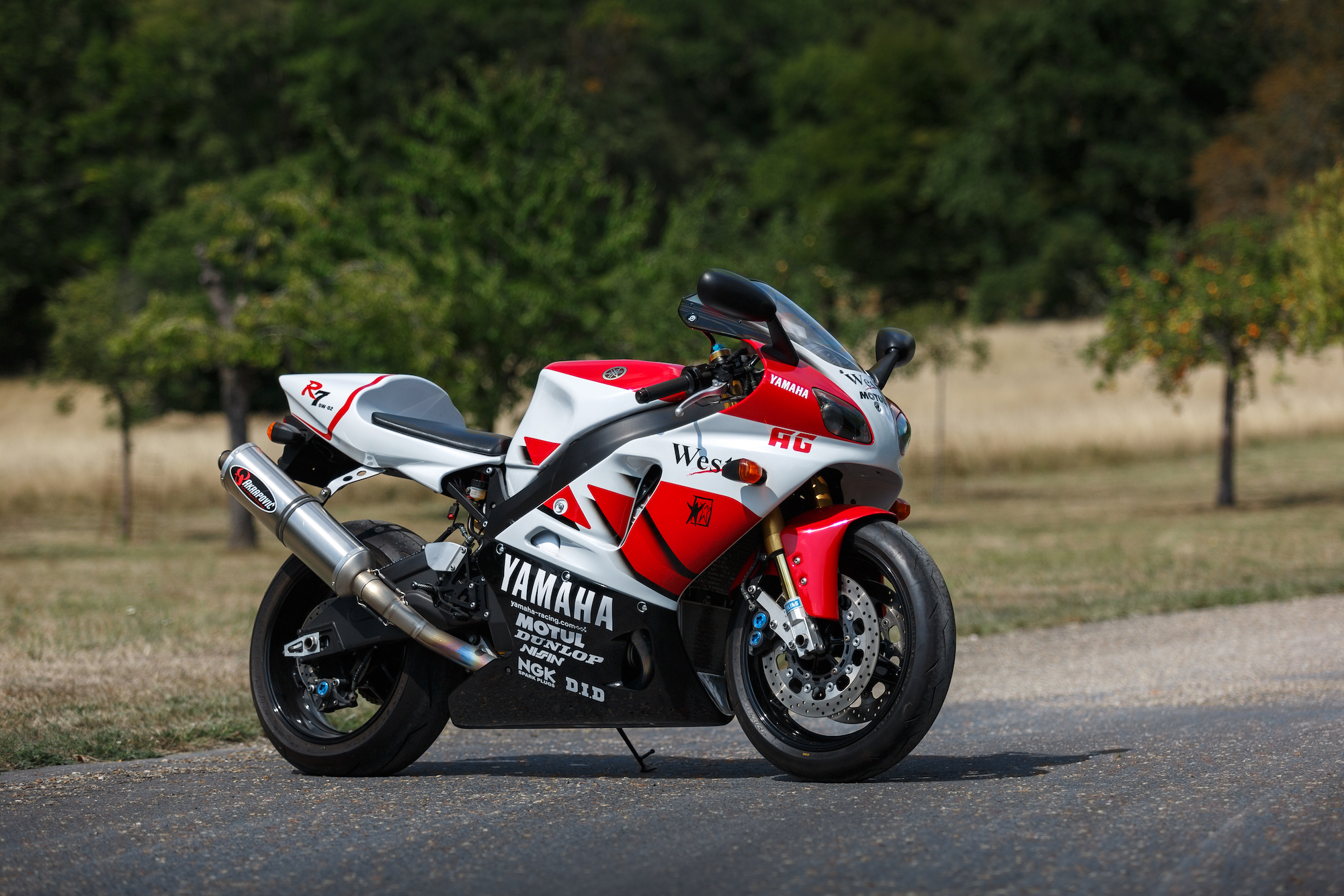 2001 YAMAHA YZF-R7 OW-02 - RACE BIKE
