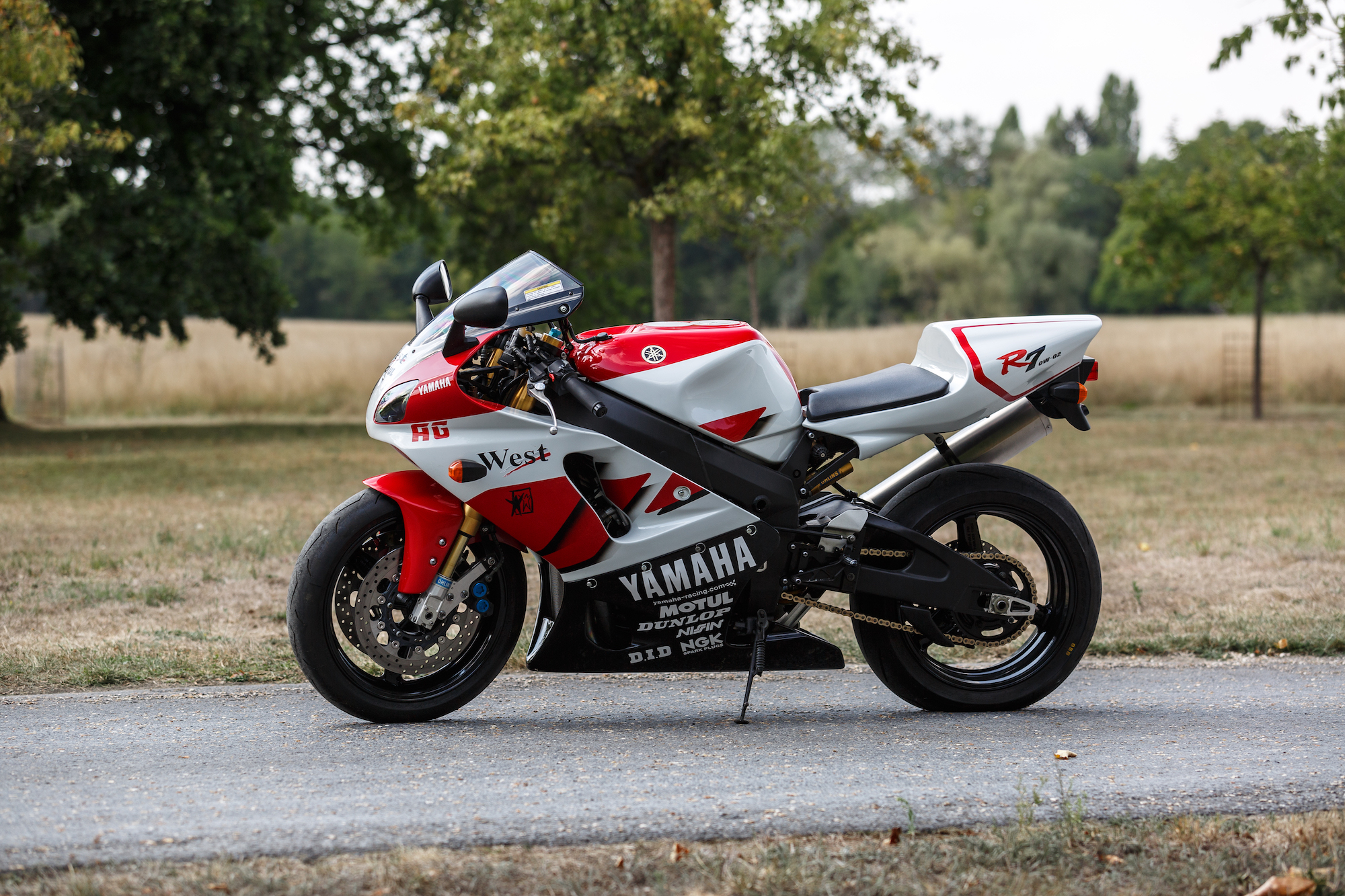 2001 YAMAHA YZF-R7 OW-02 - RACE BIKE