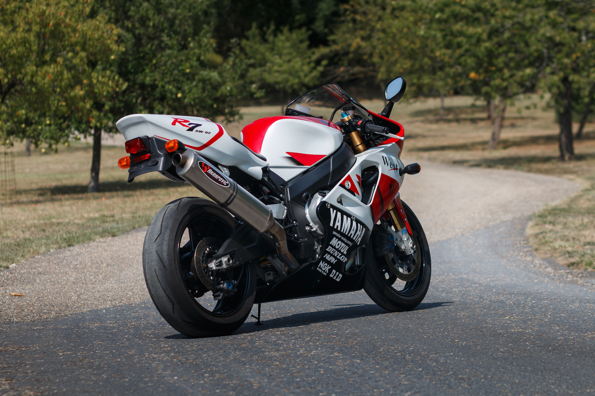 2001 YAMAHA YZF-R7 OW-02 - RACE BIKE